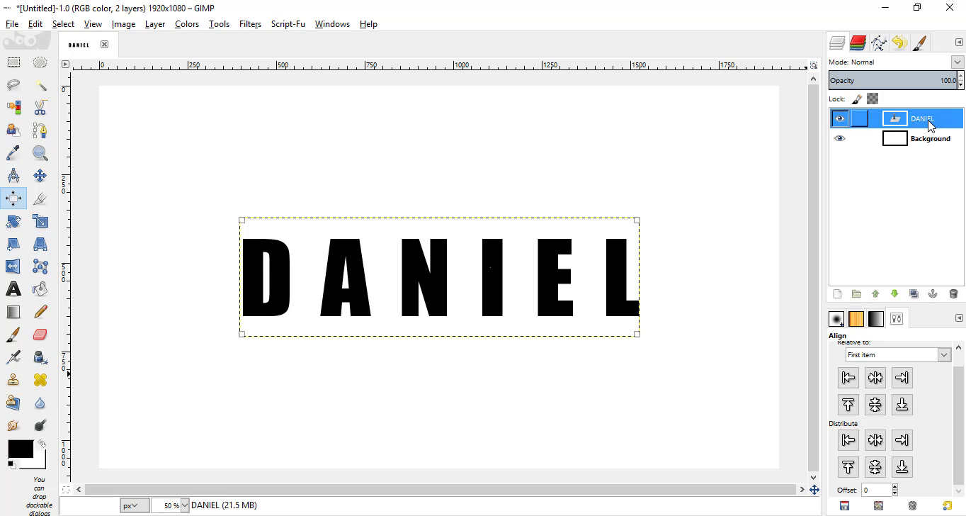 How to Create Glitch Text Effect in GIMP : 6 Steps - Instructables