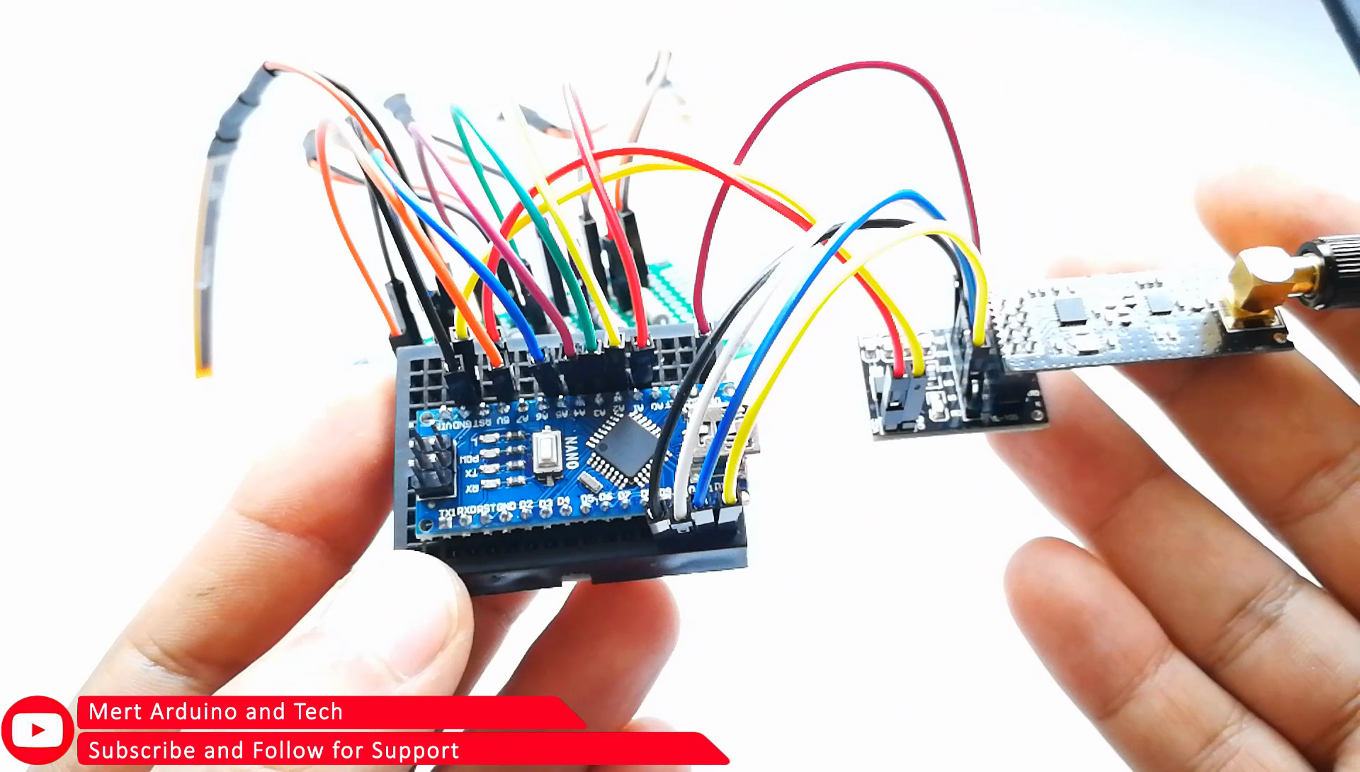 Robotic Hand With Wireless Glove Controlled | NRF24L01+ | Arduino : 7 ...