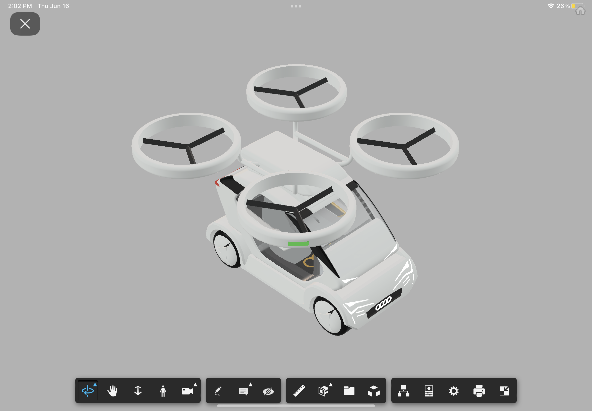 Creating a Flying Car Using 3D Designing! (TinkerCad and Fusion 360 ...