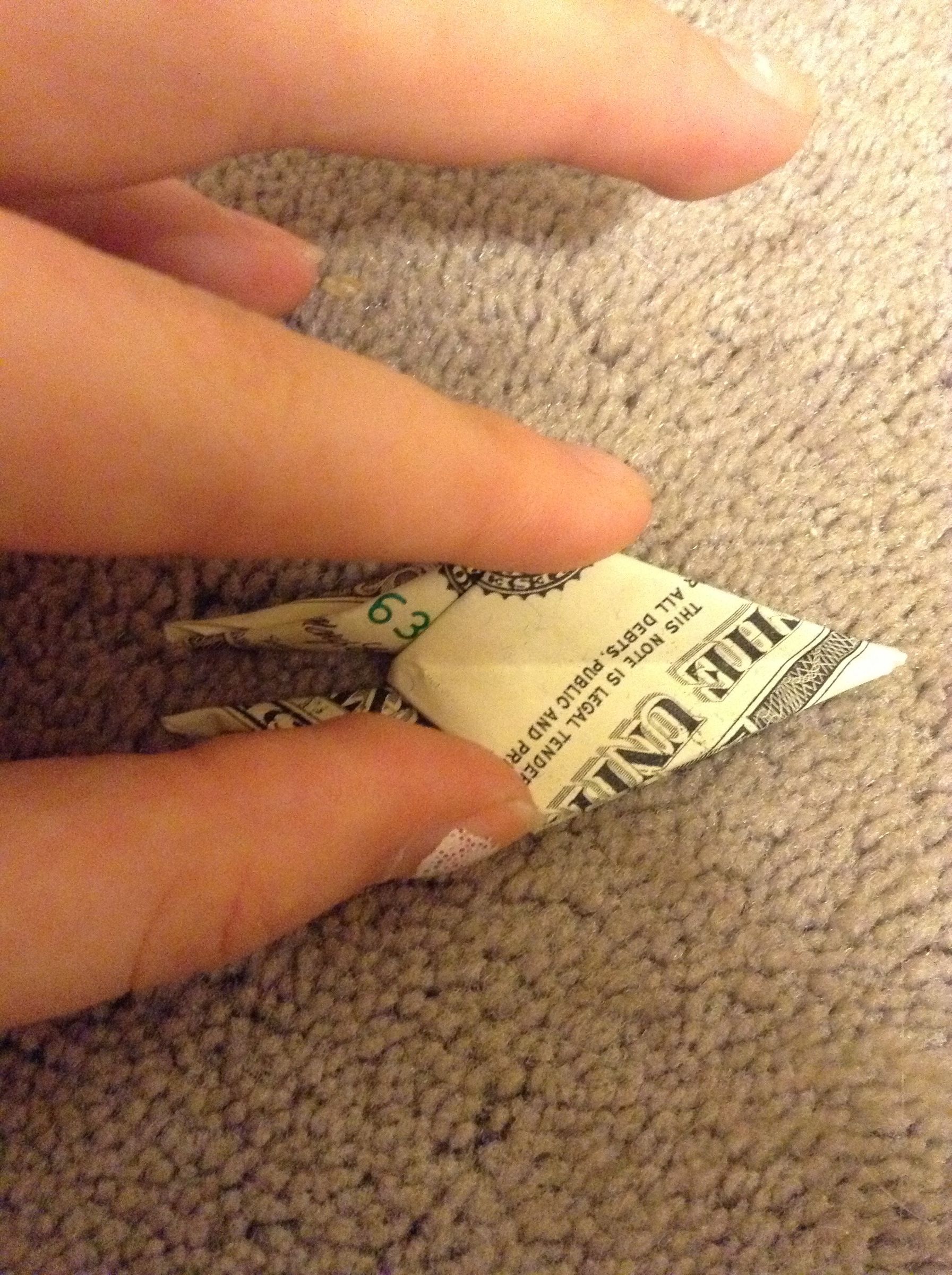 Origami Using Money : 14 Steps - Instructables