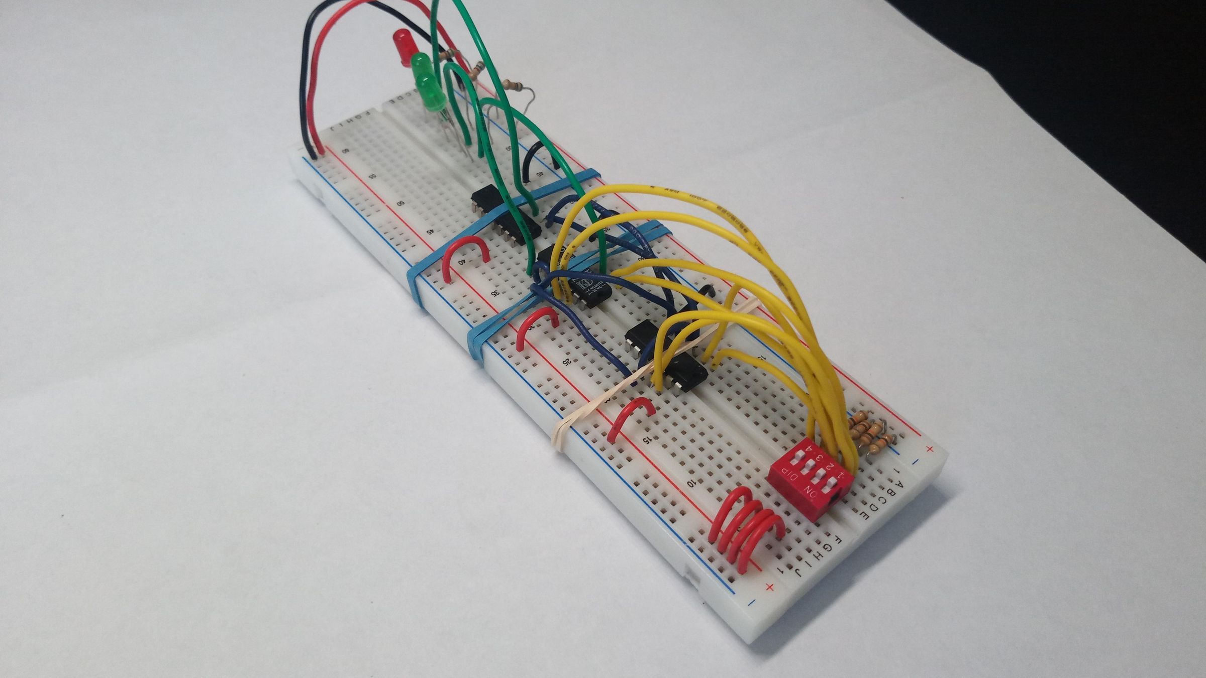 2 Bit Adder Binary and Decimal Calculator : 14 Steps (with Pictures ...