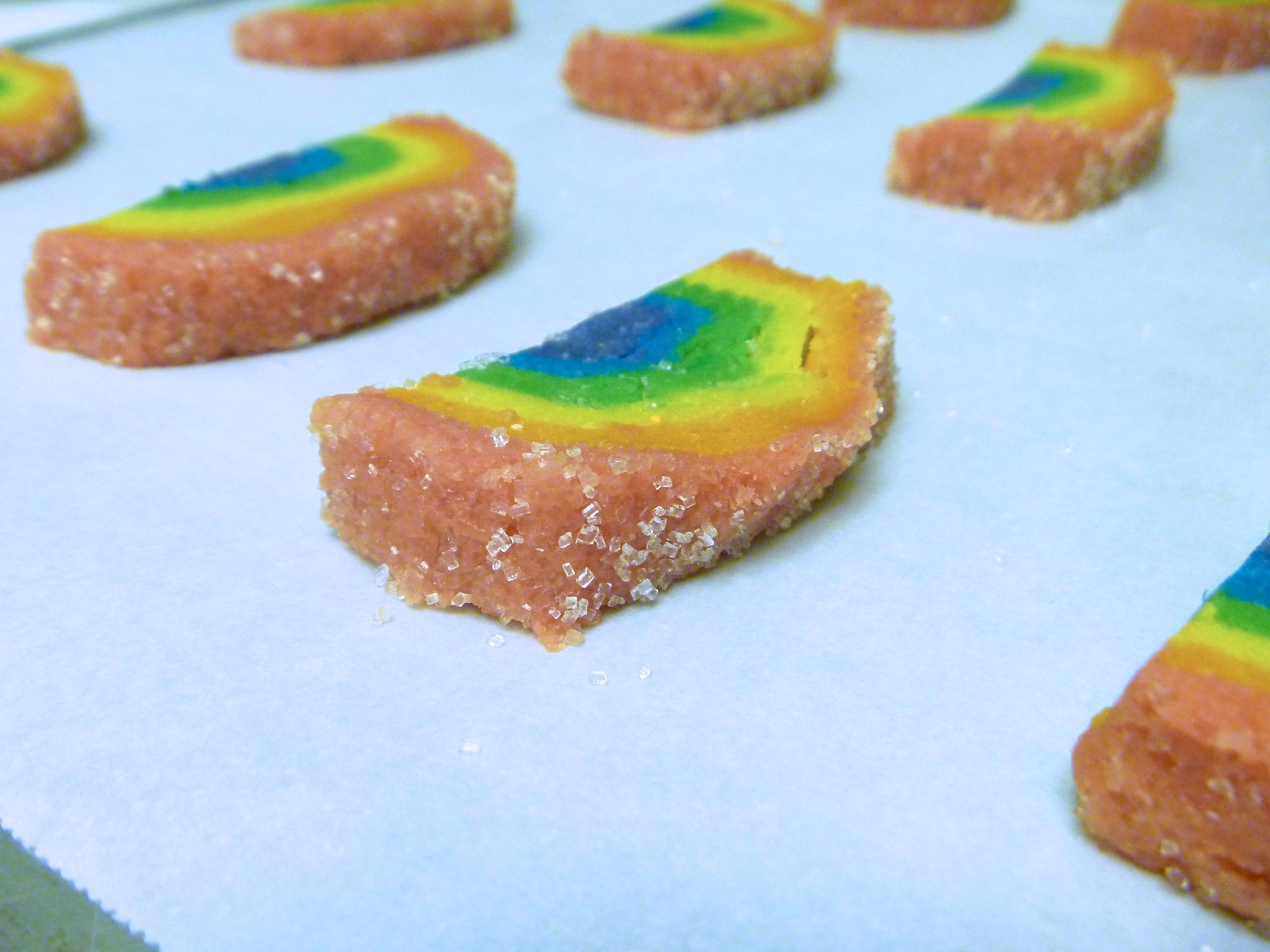 Easy Rainbow Cookies : 7 Steps (with Pictures) - Instructables
