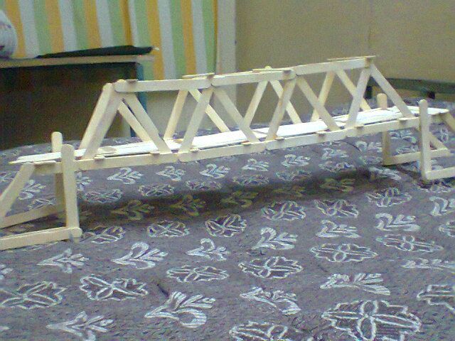 Bridge Prototype Using Ice-cream Sticks - Instructables