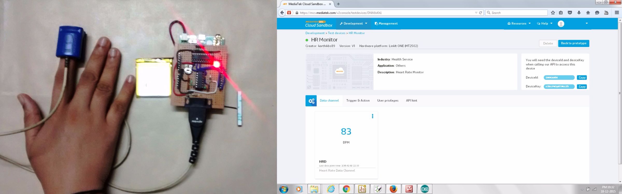 LinkIt One Remote Heart Rate Monitor : 5 Steps - Instructables
