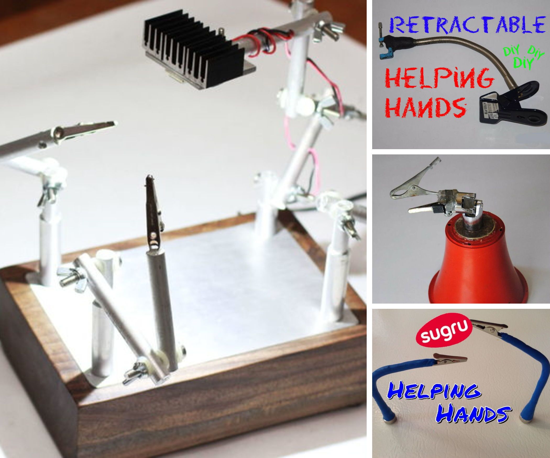 Top Homemade Helping Hands for Soldering - Instructables