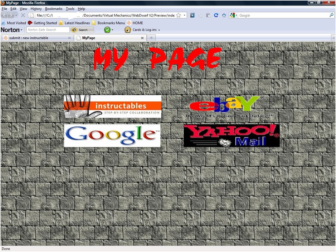 Build Your Own Start Page. Easy, FREE, No HTML.No Hosting. : 7 Steps ...