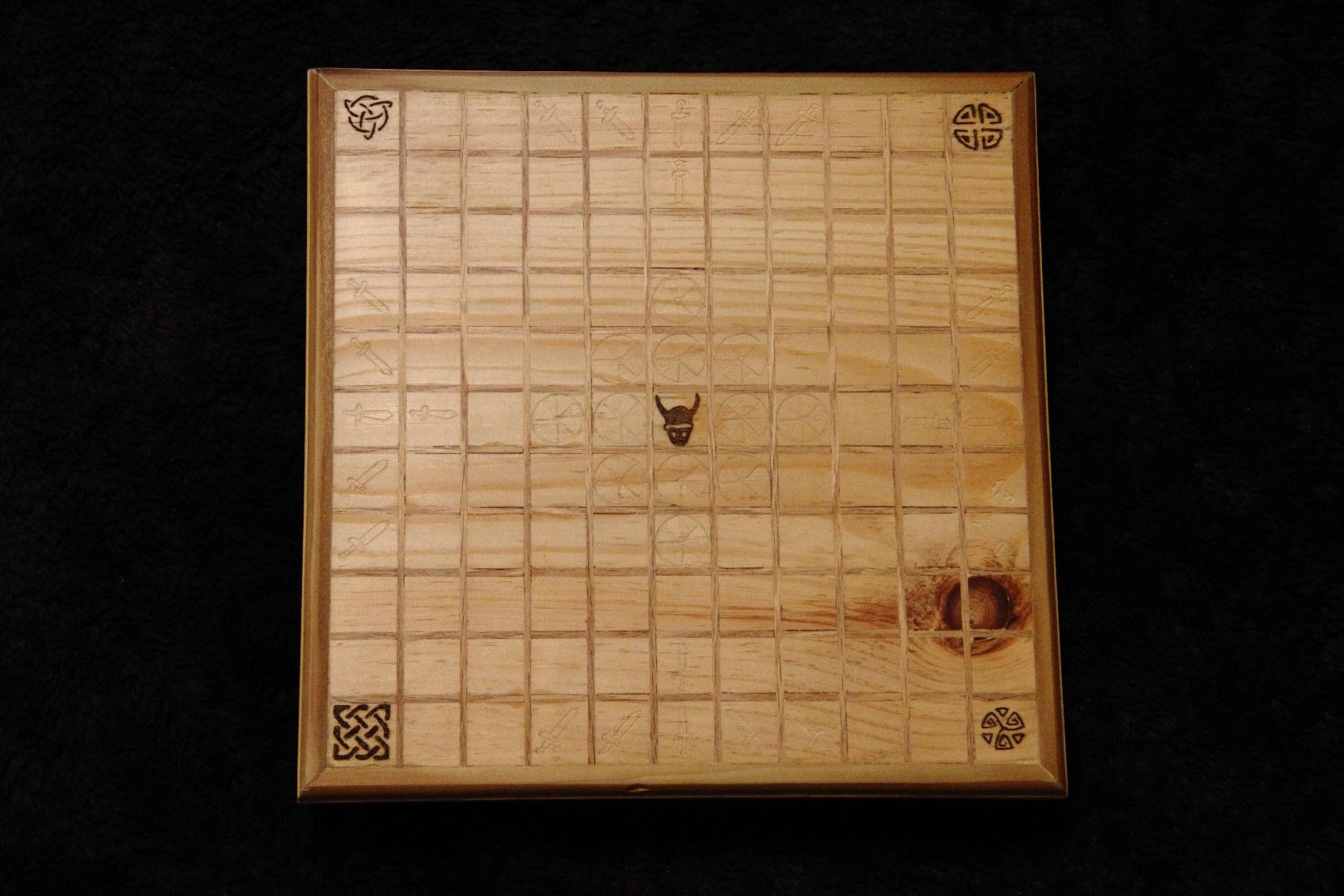 Design and Build Your Own Hnefatafl Game Board : 6 Steps (with Pictures ...