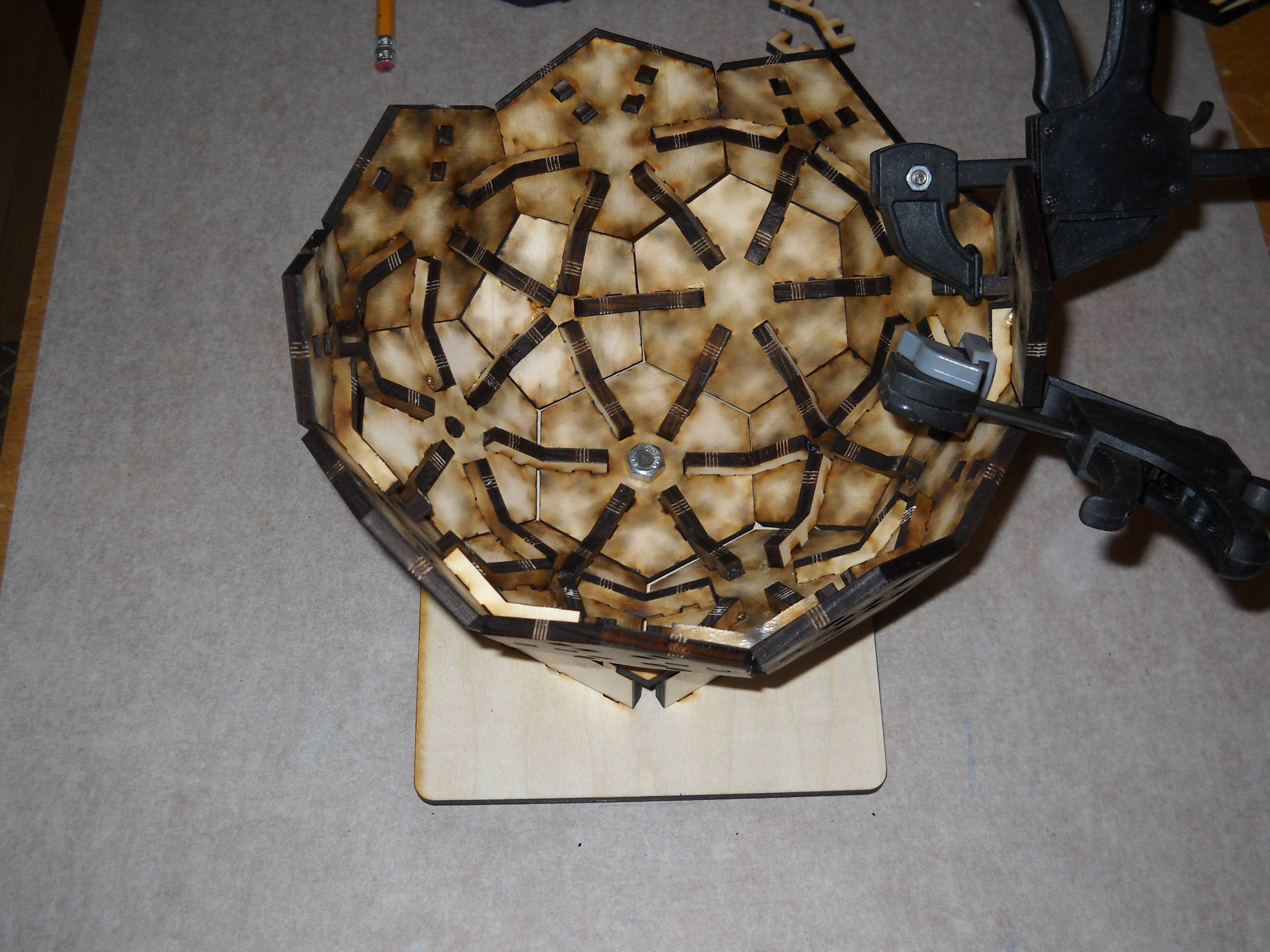 Wooden Truncated Icosahedron Puzzle : 6 Steps (with Pictures ...