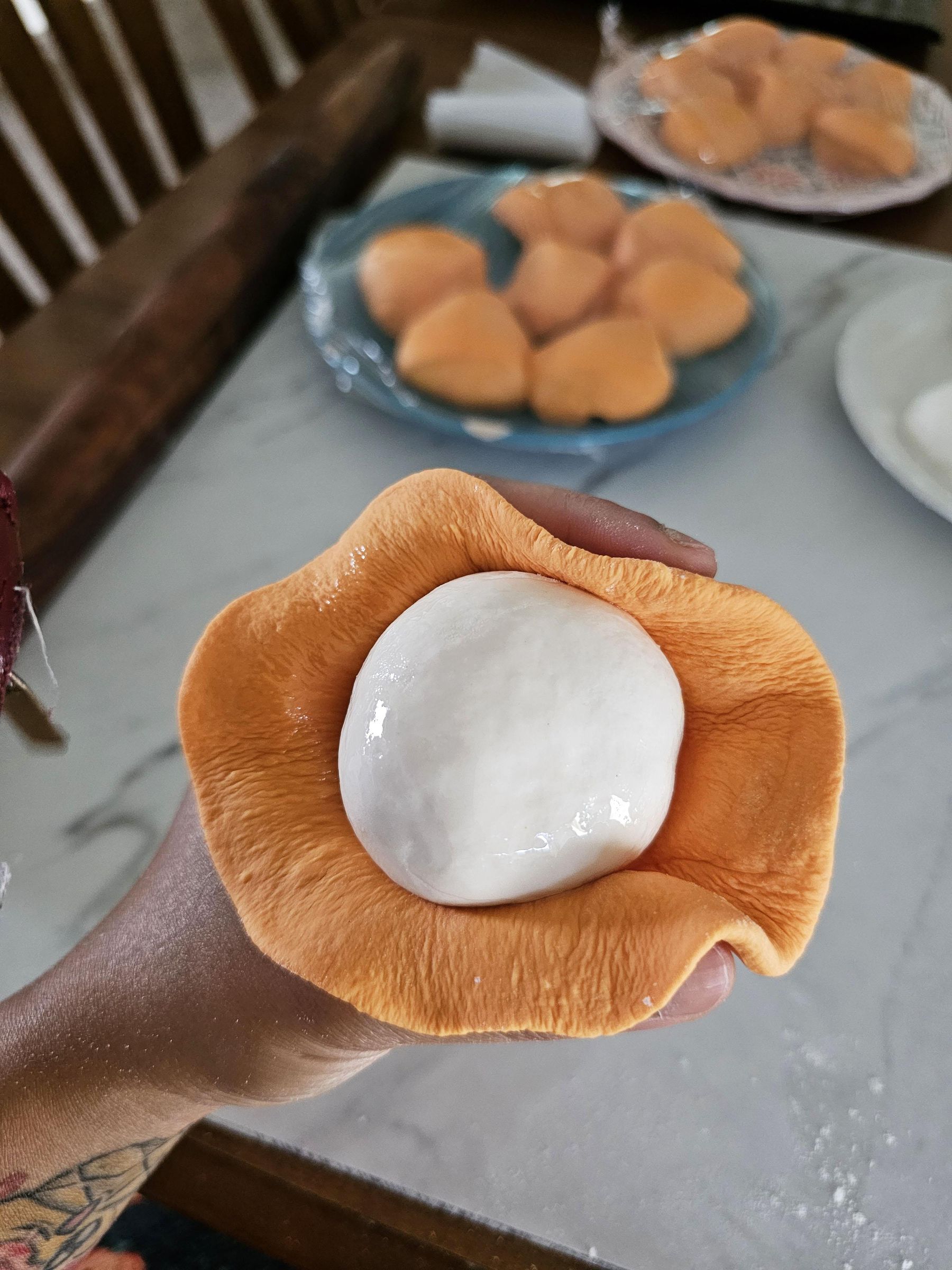 Segmented Orange Mantou : 16 Steps (with Pictures) - Instructables