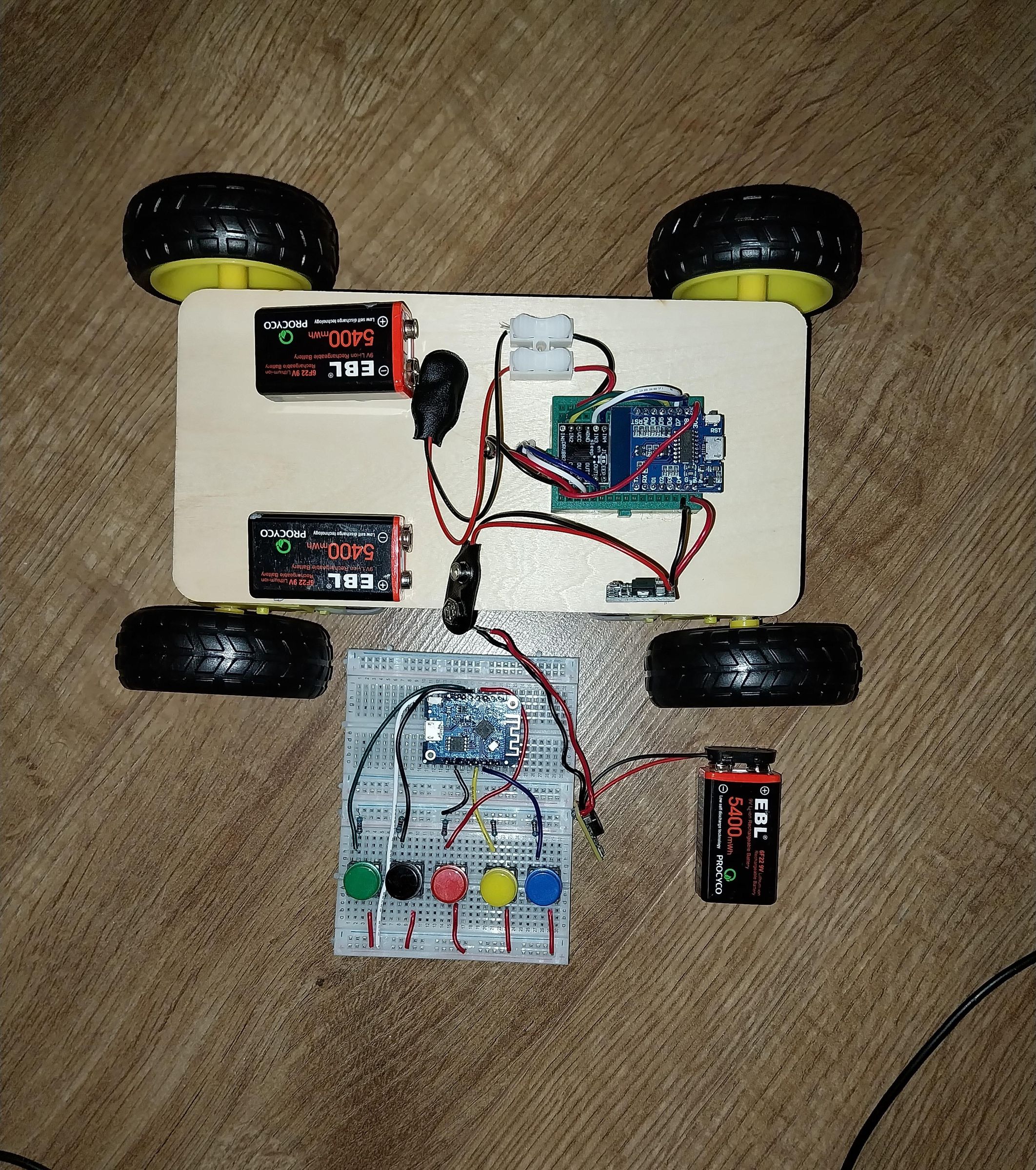 Wifi Controlled Car Using MicroPython on ESP8266 : 8 Steps (with ...