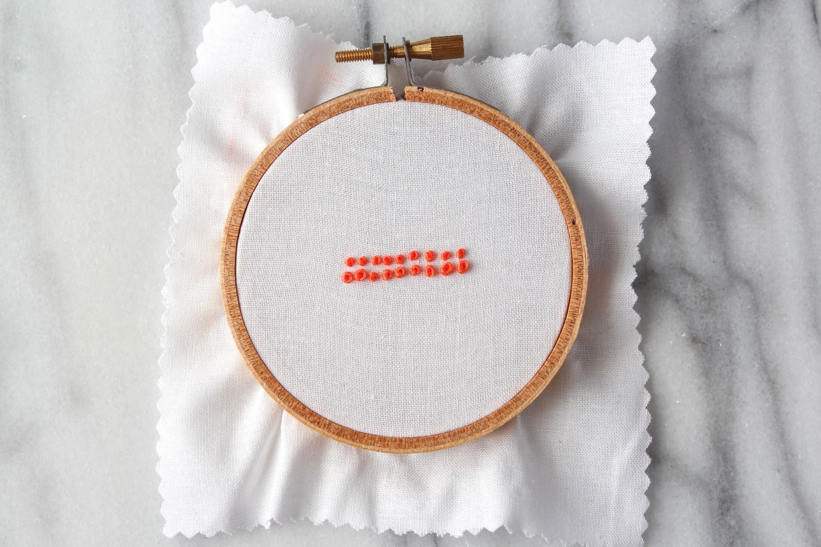 Embroidery How To: French Knot (with Pictures) - Instructables