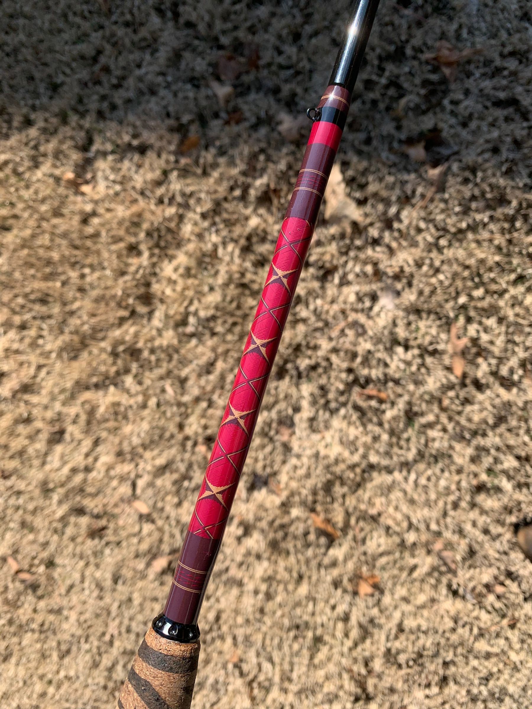 Custom Fishing Rod Thread Art : 15 Steps (with Pictures) - Instructables