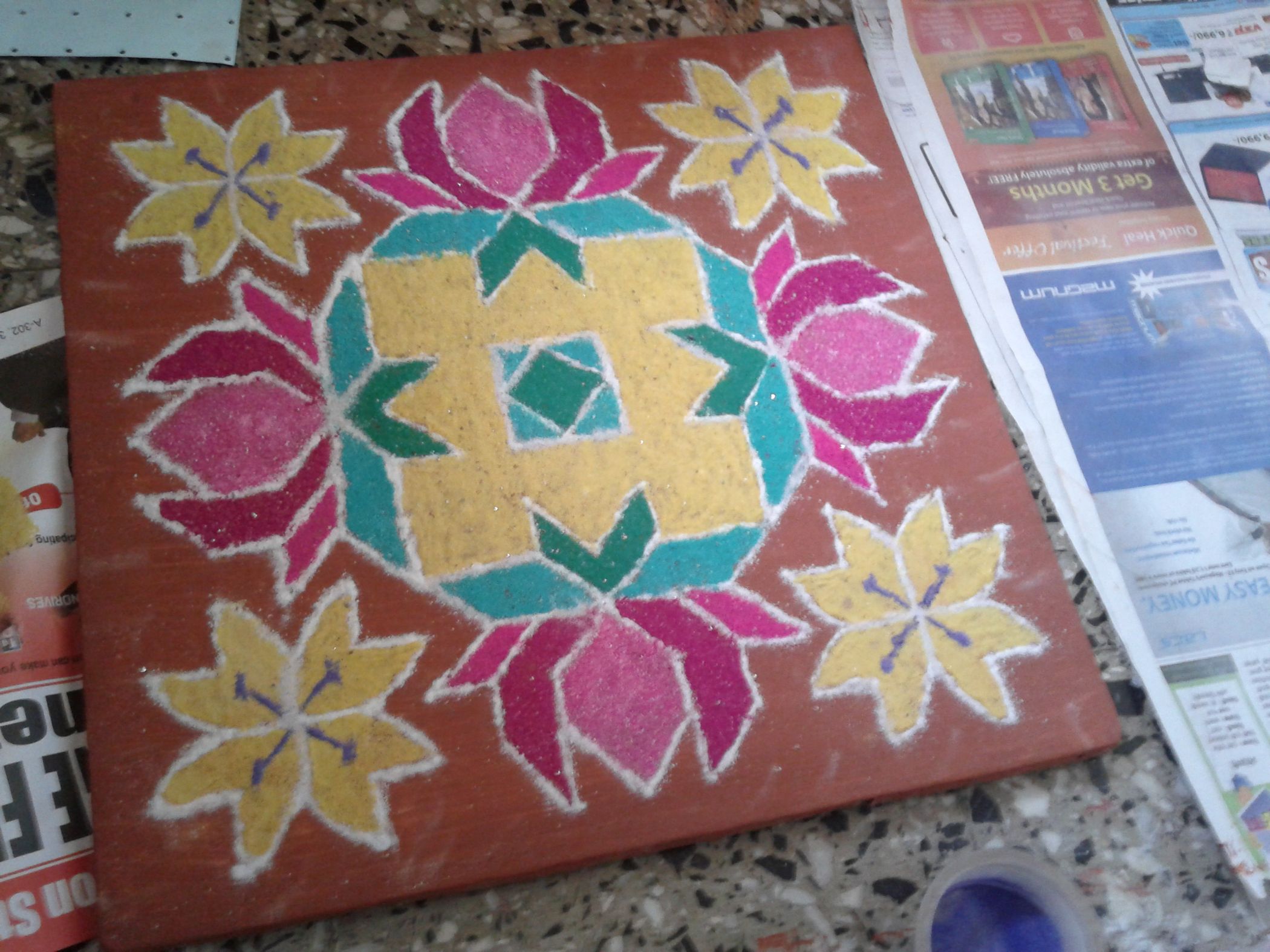 Rangoli an Indian Art : 5 Steps (with Pictures) - Instructables