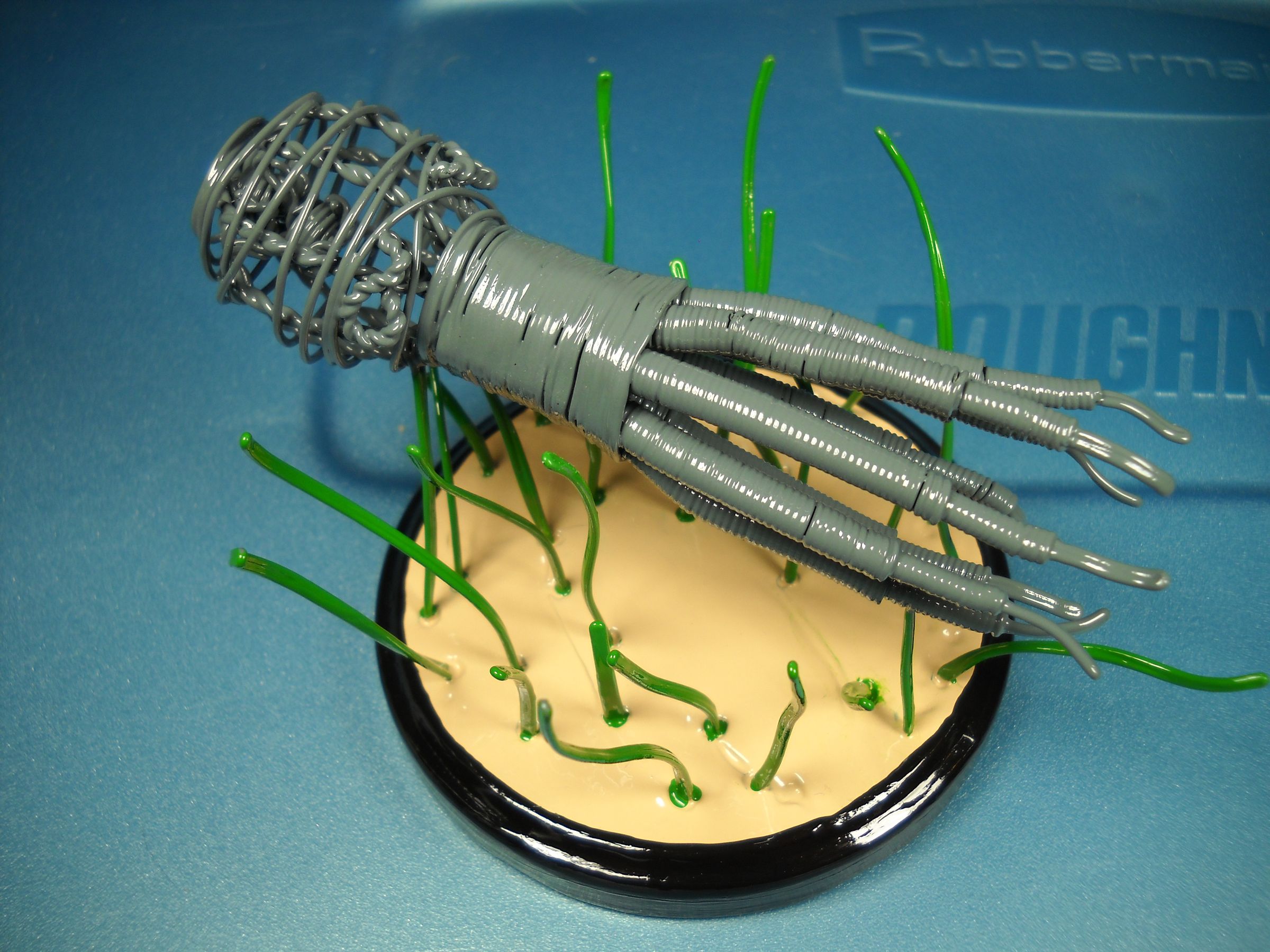 How to Make a Wire Octopus Sculpture (simplified). Cheap and Easy But ...