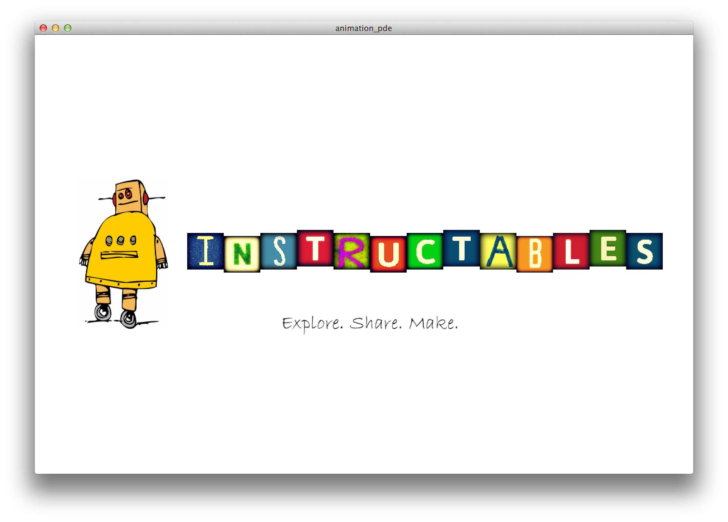 Processing: Instructables Logo Animation : 3 Steps (with Pictures ...