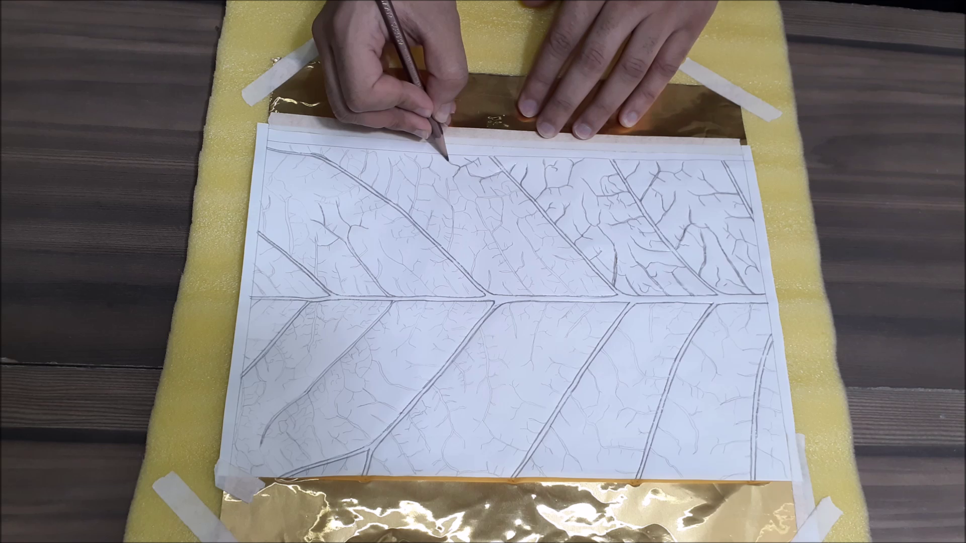 How to Make Leaf Embossed Painting / Metal Art : 4 Steps - Instructables