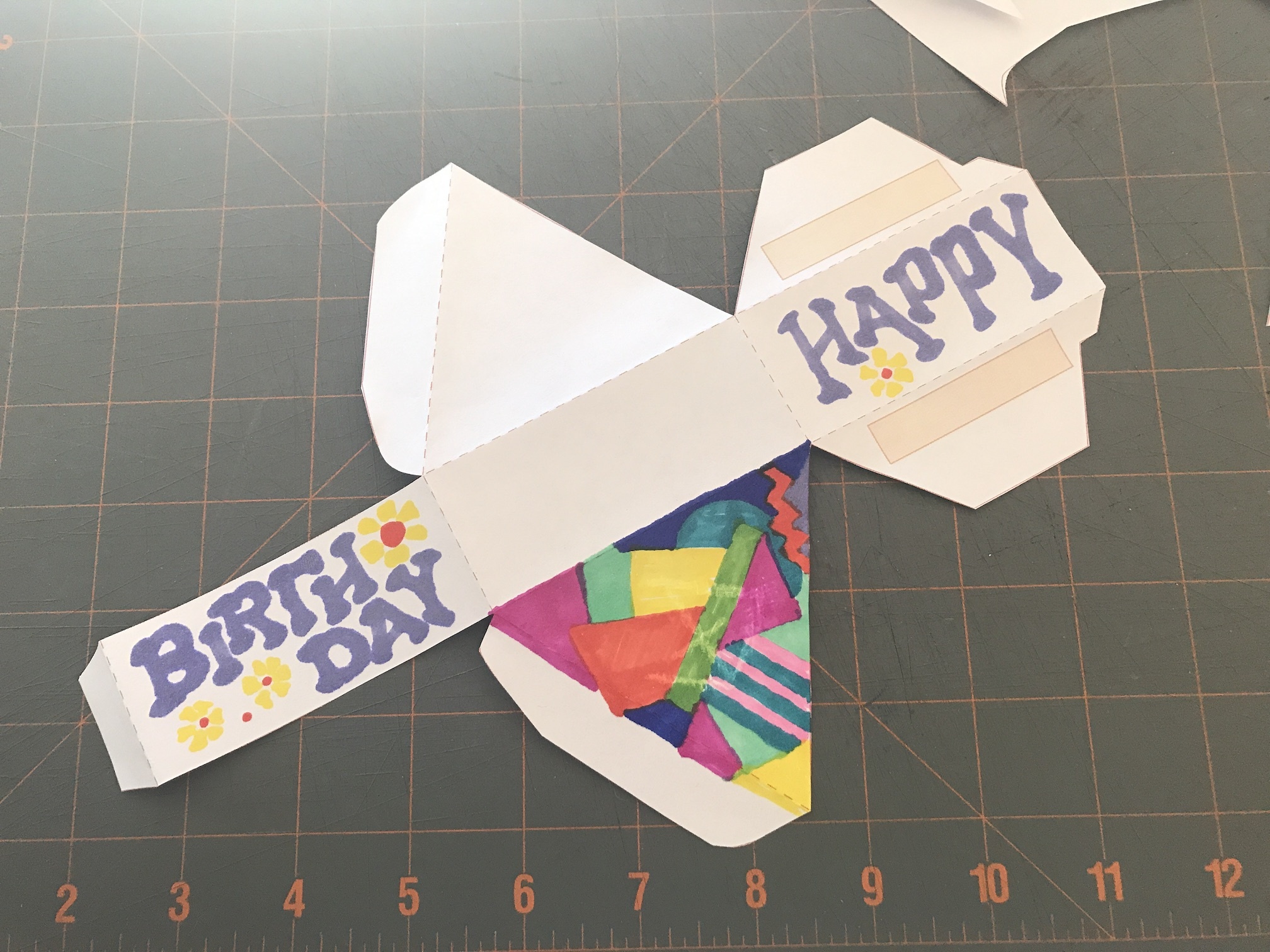 Handmade Custom Shaped Gift Box Series: Beginner - Tri-Fold Box : 6 ...