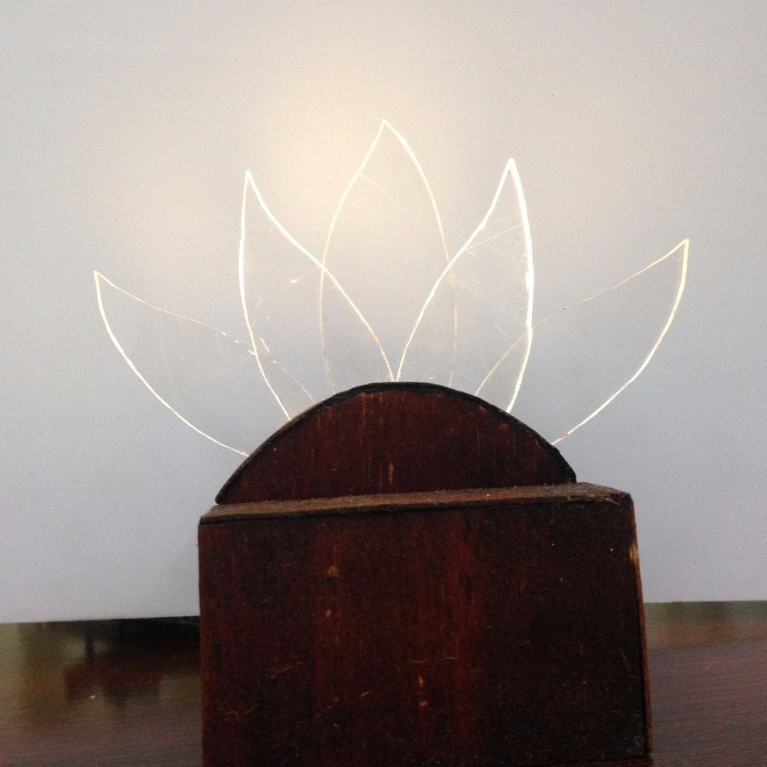 Moving Lamp: Blooming Lotus : 11 Steps - Instructables