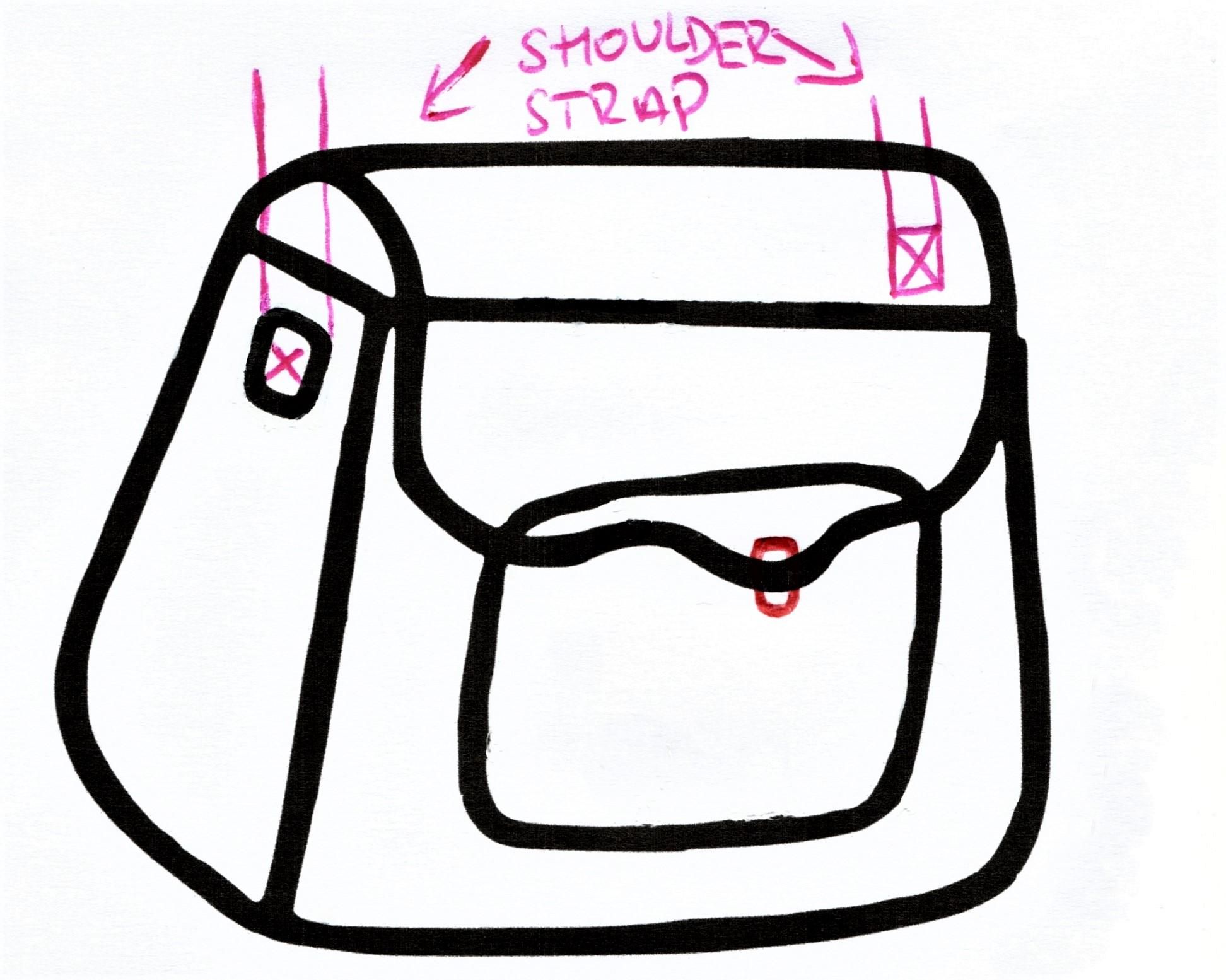 Faux Leather Cartoon Messenger Bag : 7 Steps (with Pictures ...