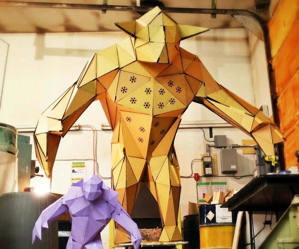 Cardboard Yeti Effigy : 6 Steps (with Pictures) - Instructables