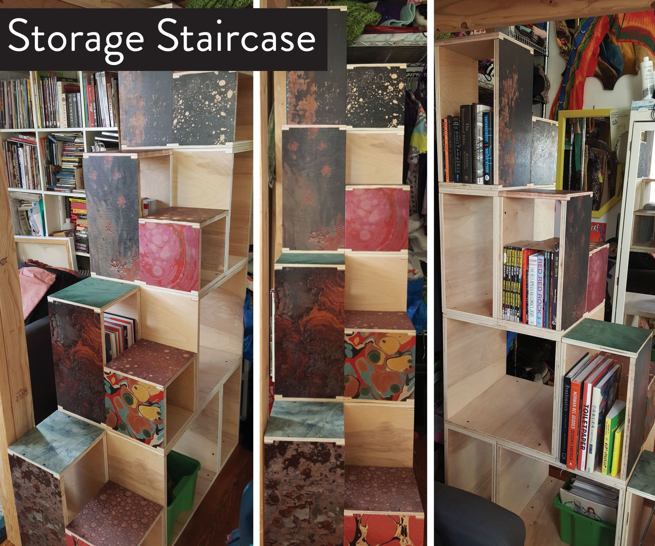 Storage Staircase for Loft Bed : 4 Steps (with Pictures) - Instructables