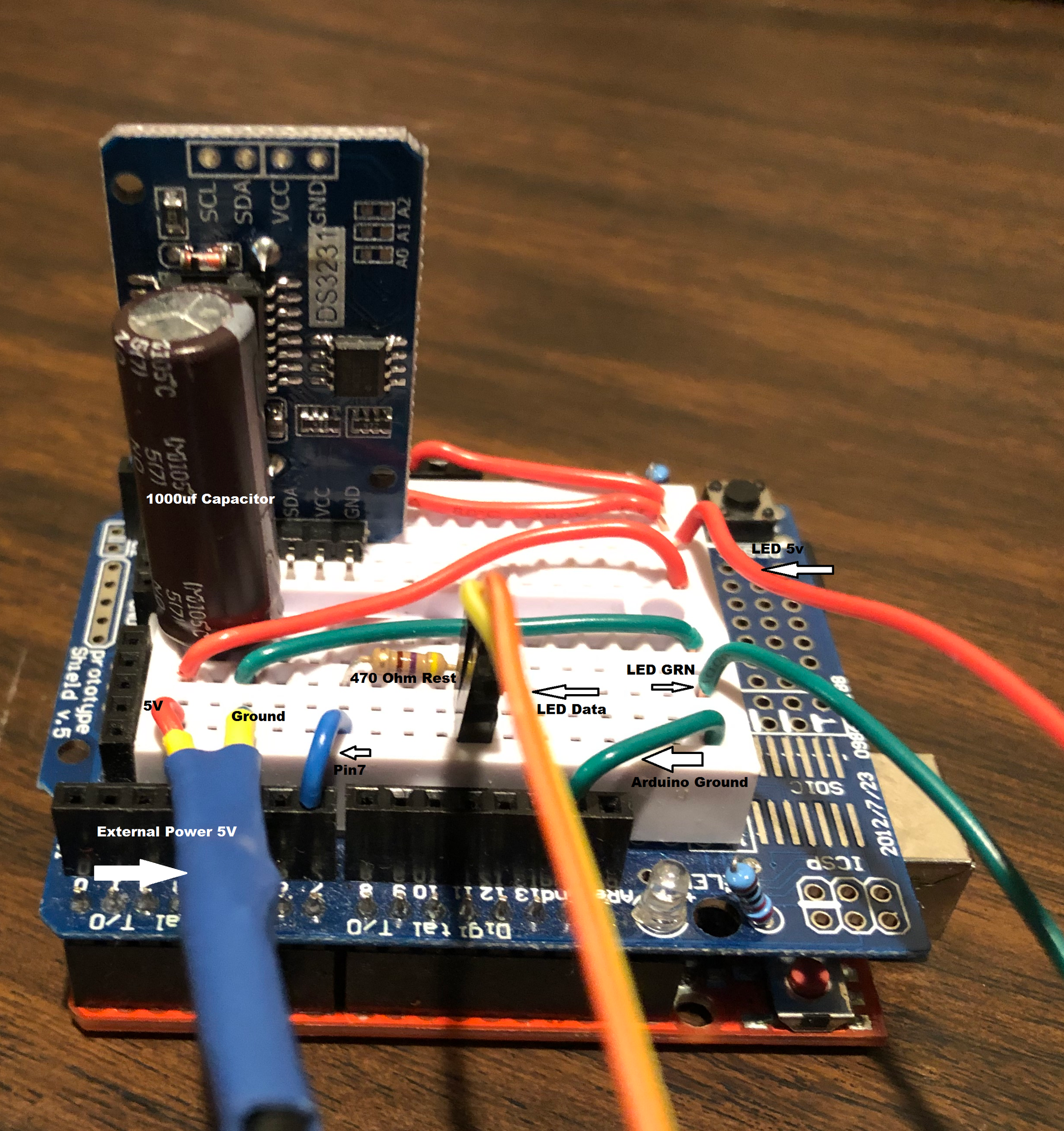 Infinity Clock - Arduino - WS2813 and DS3231 : 5 Steps (with Pictures ...