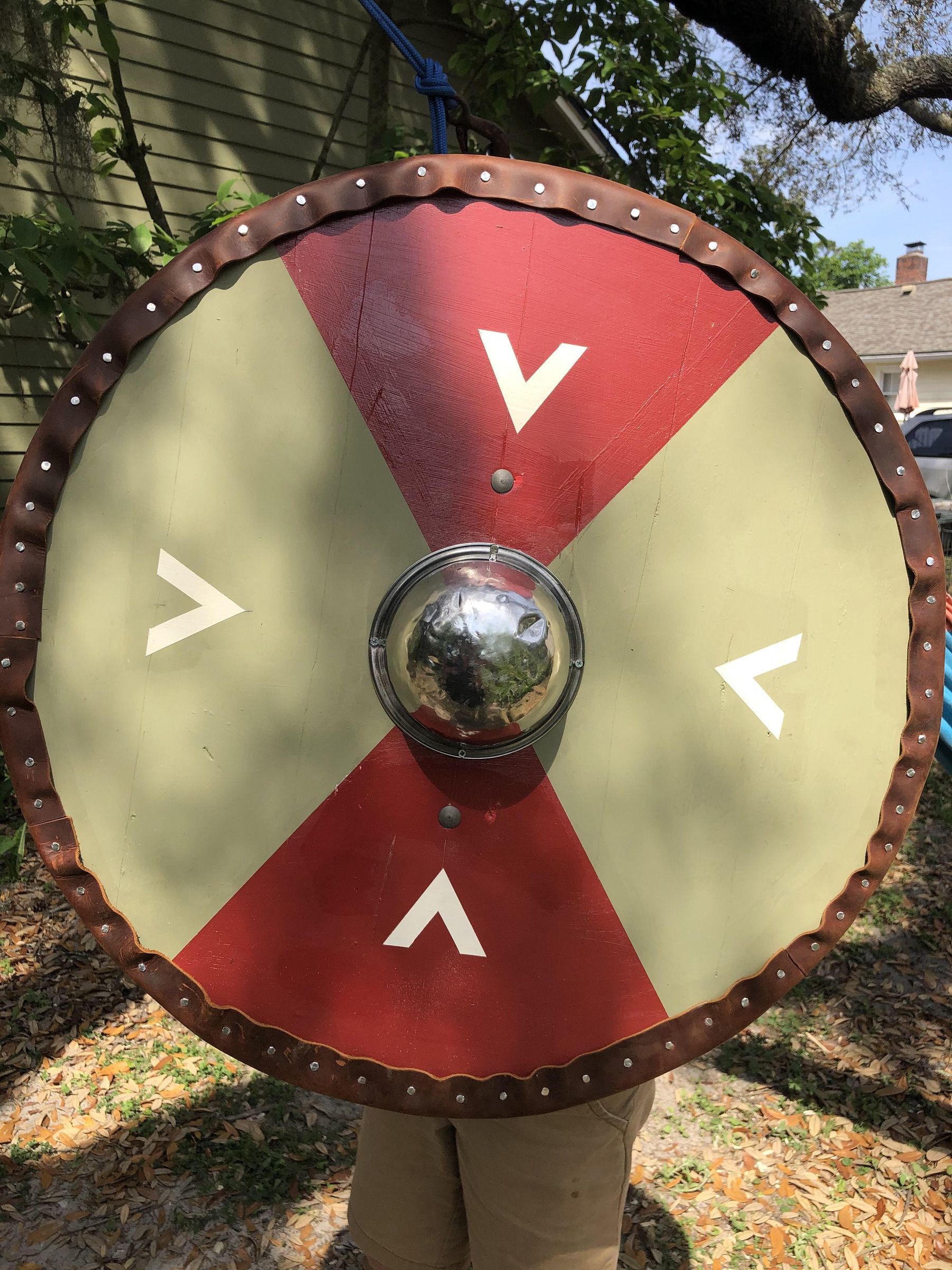 How to Make a Viking Round-Shield : 12 Steps (with Pictures ...