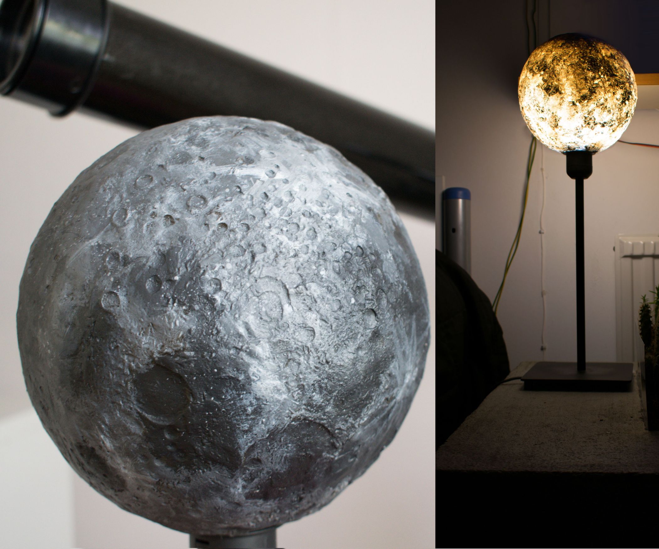 3D Moon Lamp (Concrete&Resin) : 5 Steps (with Pictures) - Instructables