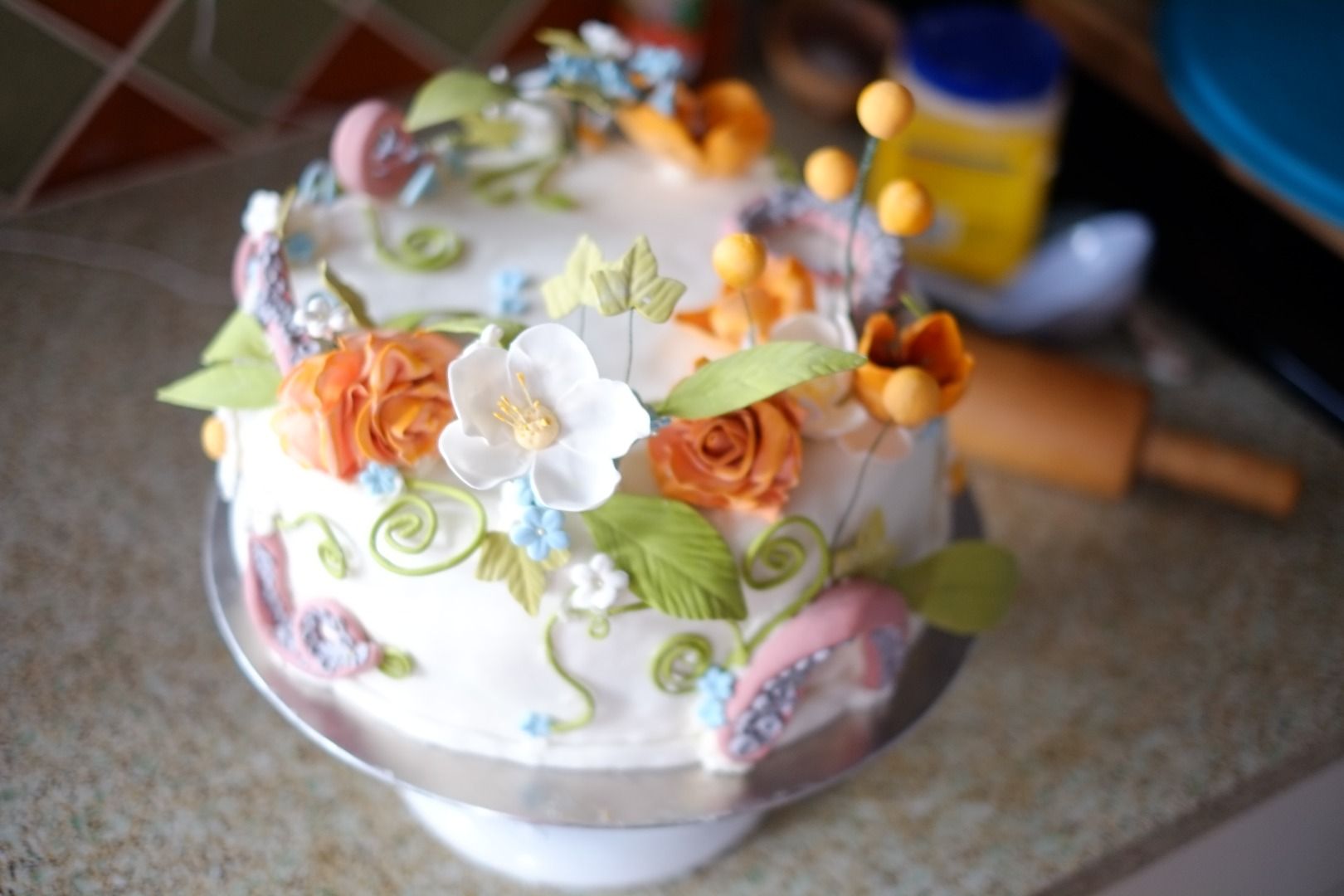 Floral Tentacle Cake : 5 Steps (with Pictures) - Instructables