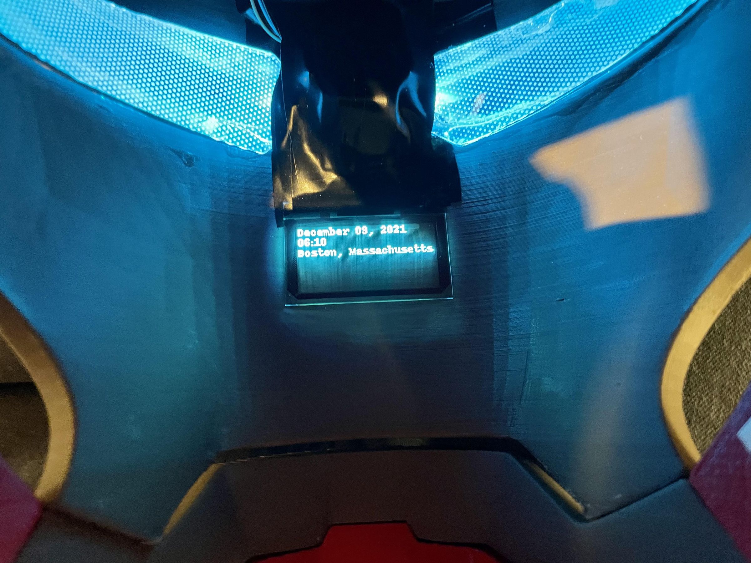 Raspberry Pi Iron Man Helmet With "Heads Down" Display : 10 Steps (with ...