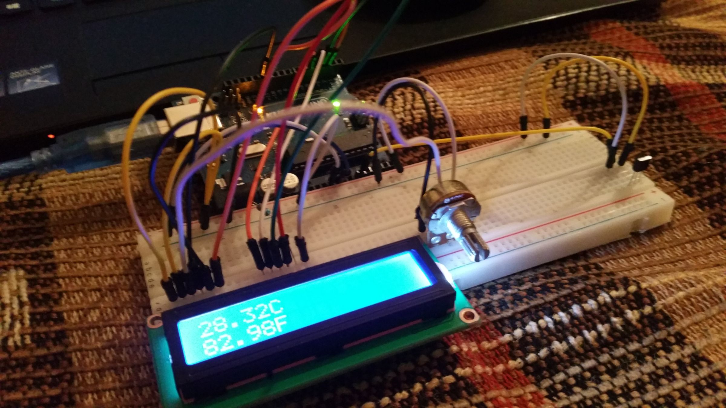 Arduino Thermometer (LM35 + LCD) : 6 Steps (with Pictures) - Instructables