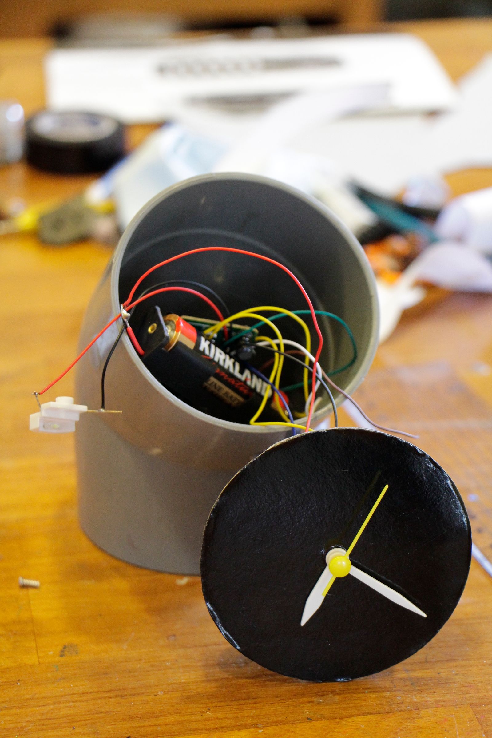 PVC Pipe Clock : 6 Steps (with Pictures) - Instructables