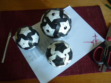 Starball - a 16 Strip Woven Ball : 15 Steps (with Pictures) - Instructables