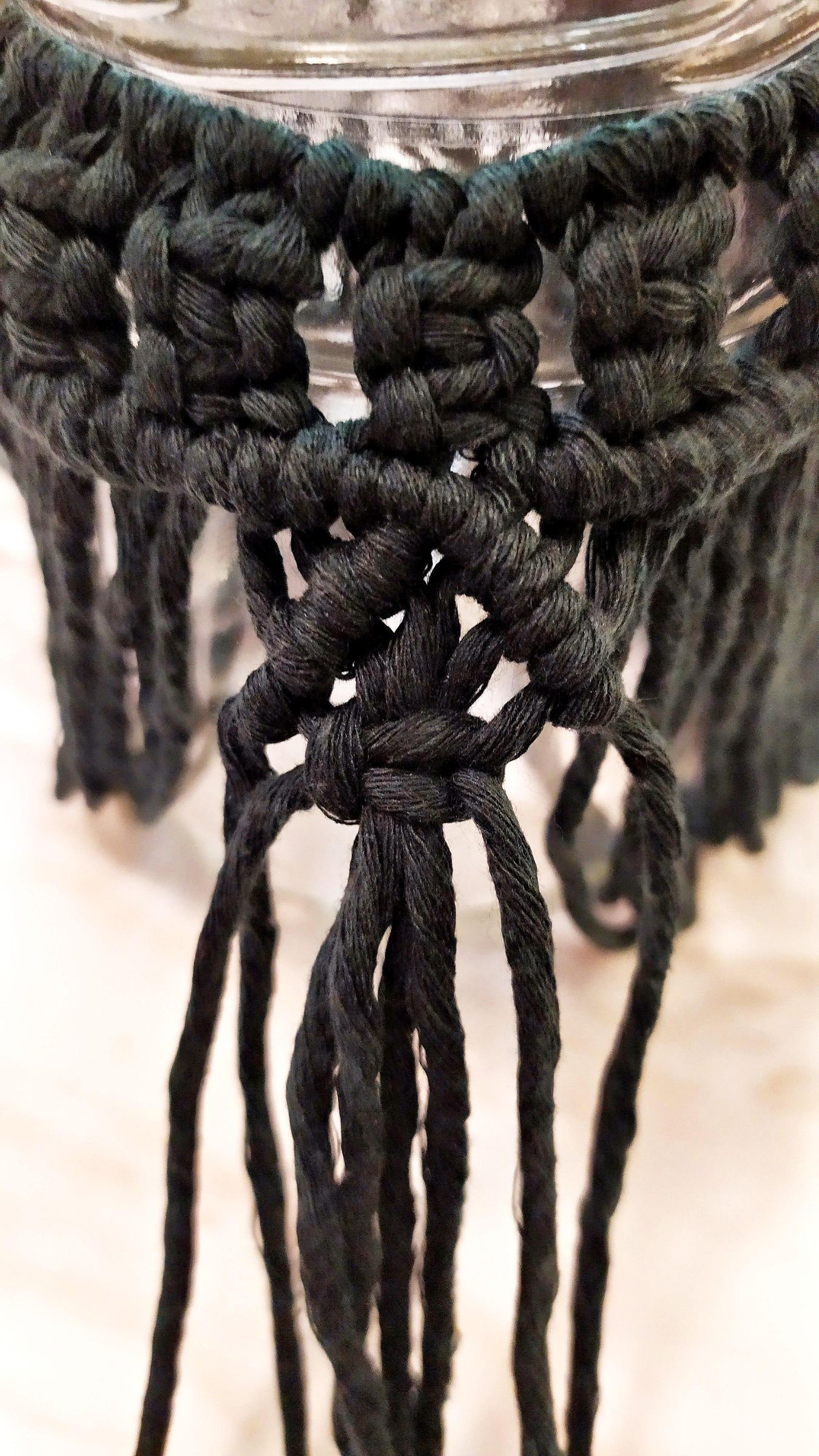 Bohemian Macrame Jar : 9 Steps (with Pictures) - Instructables