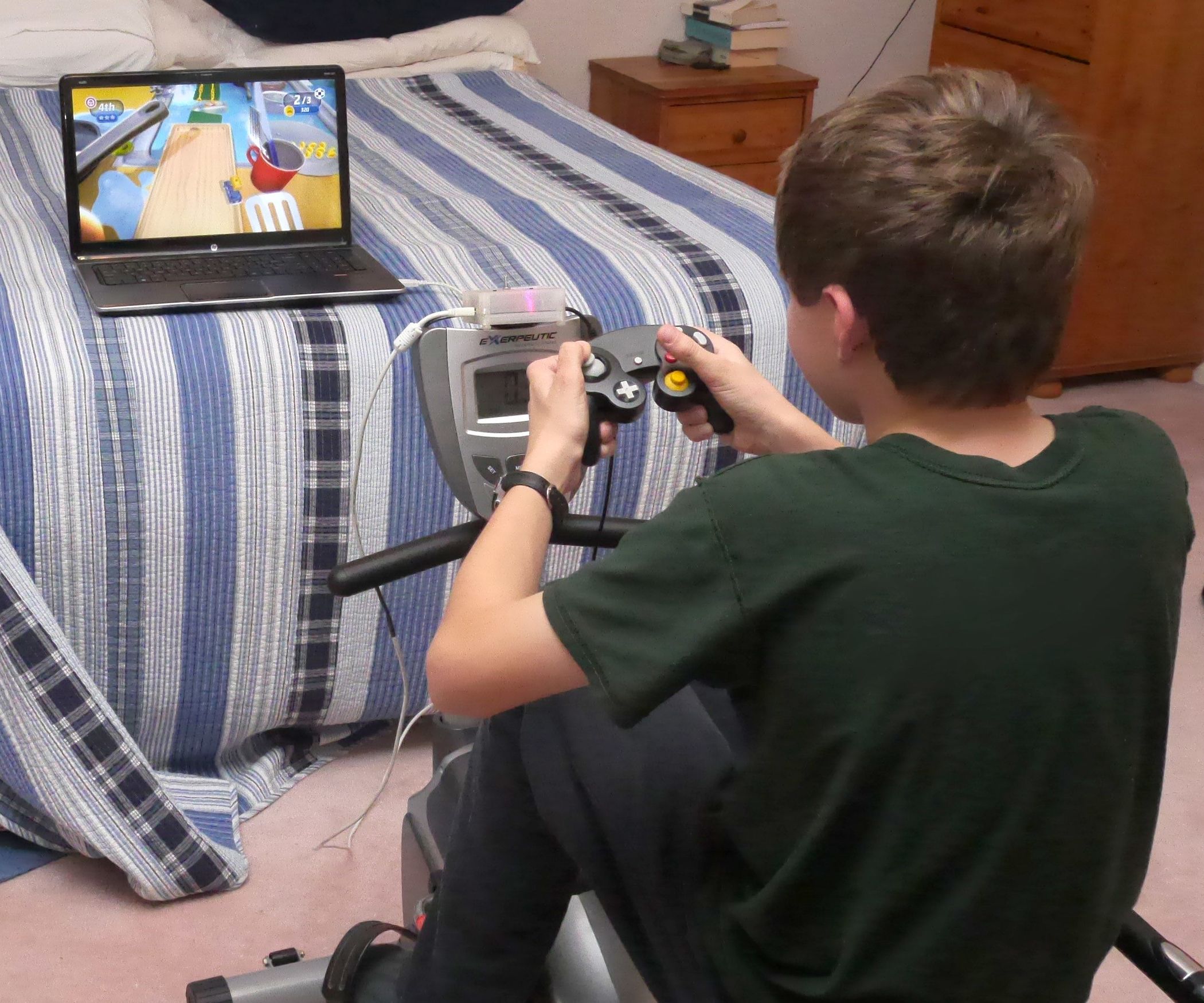 Exercise Machine USB Game Controller : 8 Steps (with Pictures ...