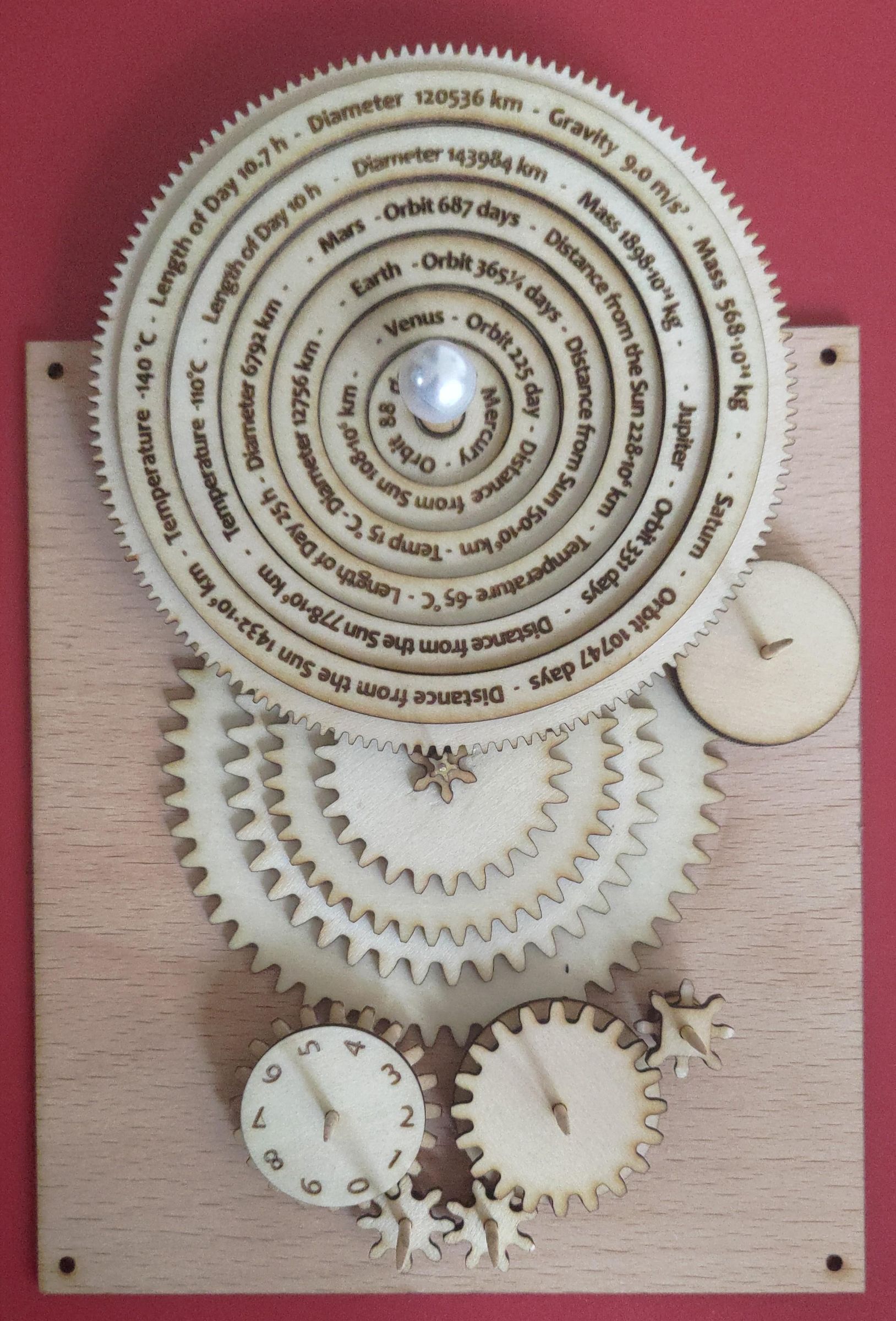 Craft Your Own Cosmic Orrery With This Easy to Build Celestiscope. : 13 ...
