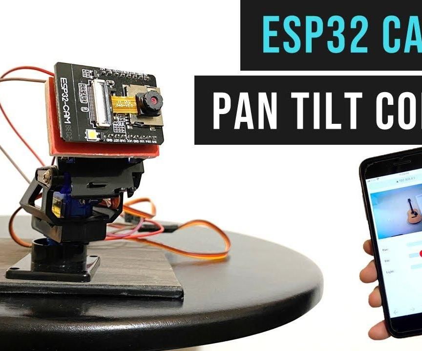 DIY Pan Tilt Control Using Servos for ESP32 Cam ! WiFi Security Camera ...
