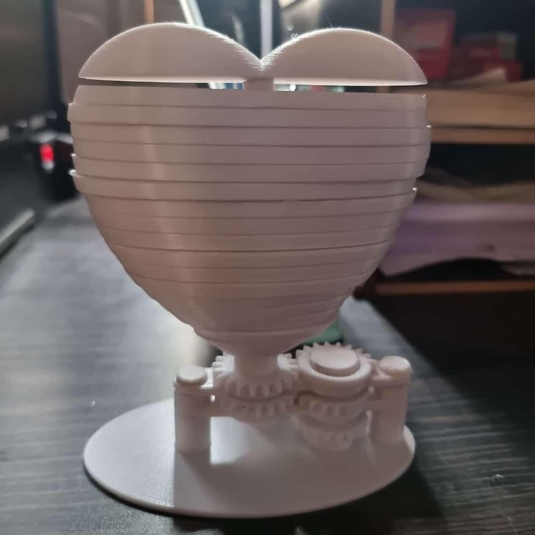 A 3D Printed Animated Valentine Heart for My Valentine! : 6 Steps (with ...