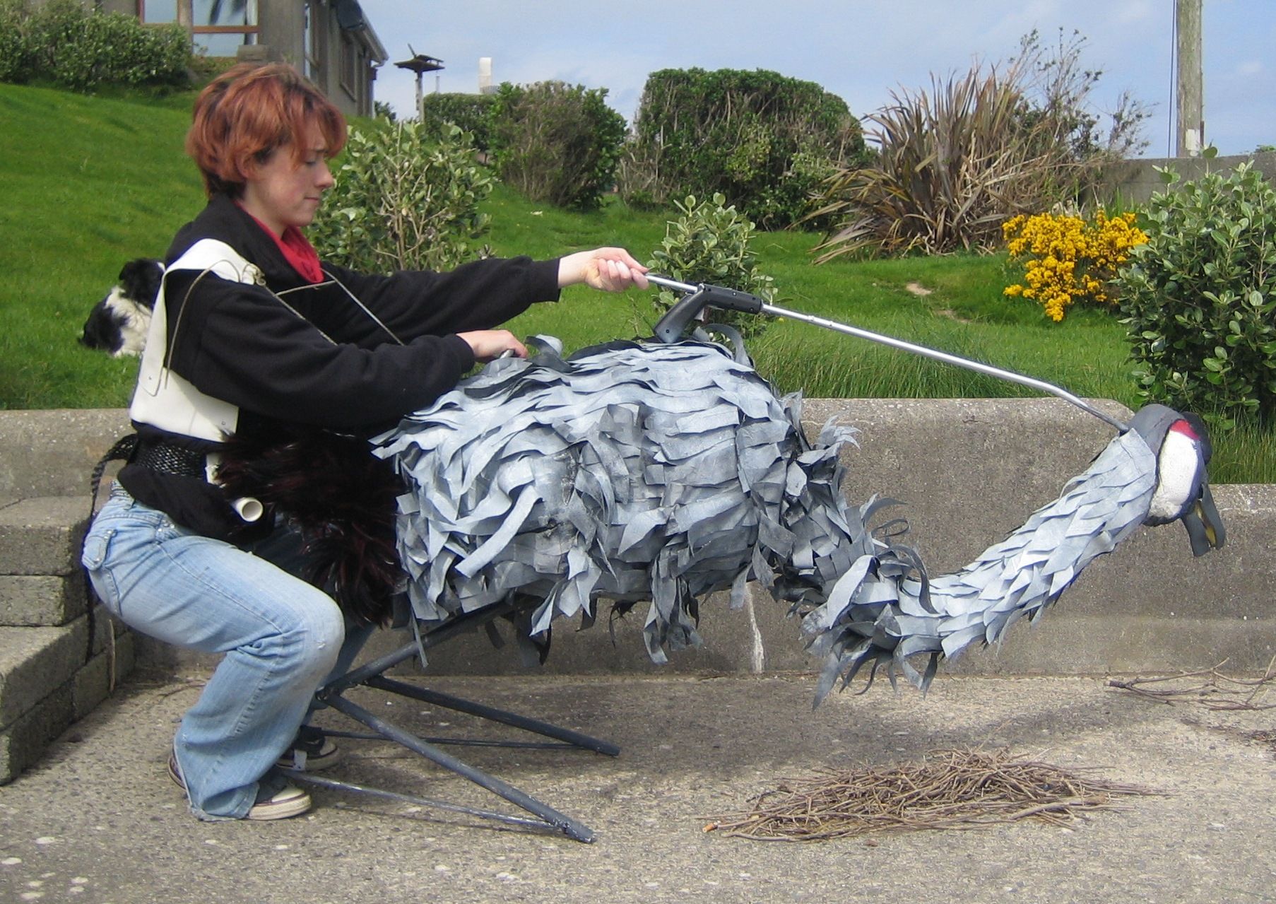 Puppet - Ugandan Crested Crane : 6 Steps (with Pictures) - Instructables