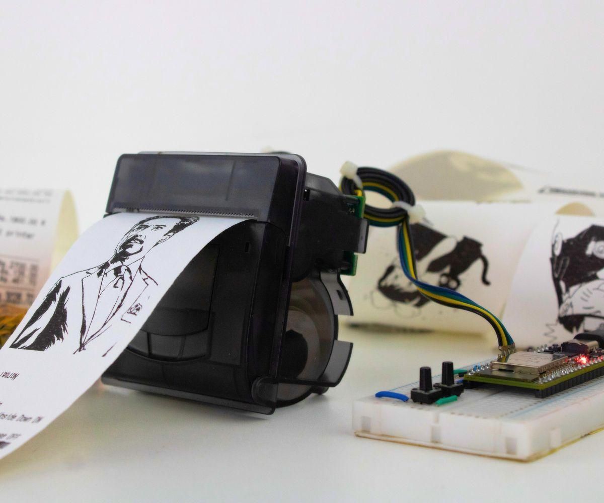 How to Use a Thermal Printer With ESP32 (PNP-500 Tutorial for DIY ...