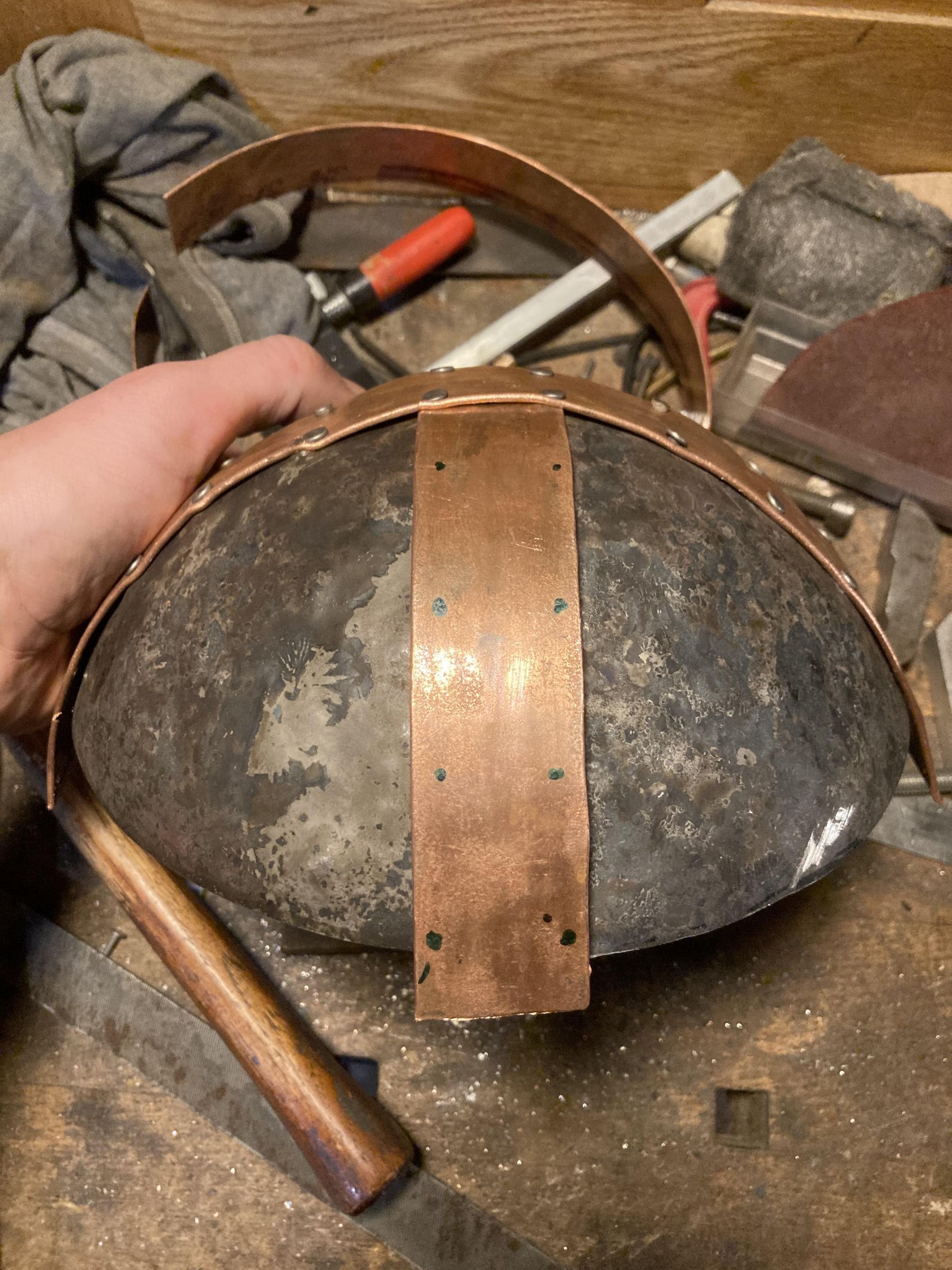 Copper and Steel Viking Helmet : 21 Steps (with Pictures) - Instructables