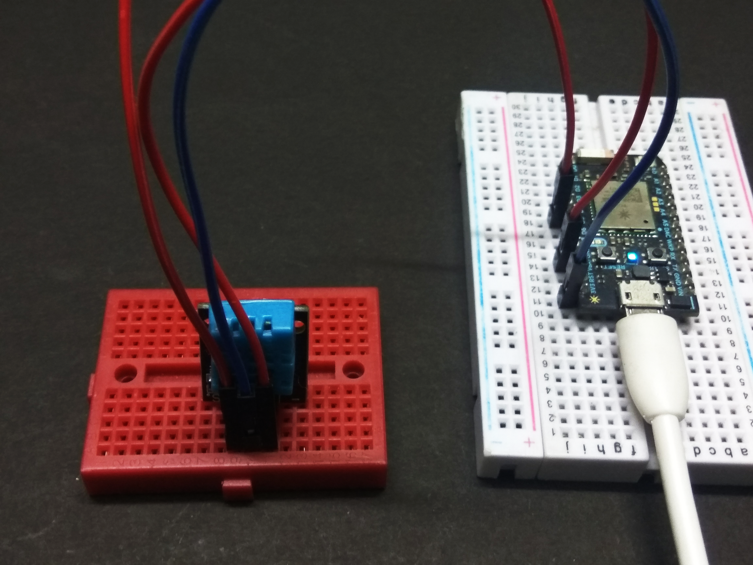 Photon:Displaying Values of DHT11 Using Blynk : 5 Steps (with Pictures ...