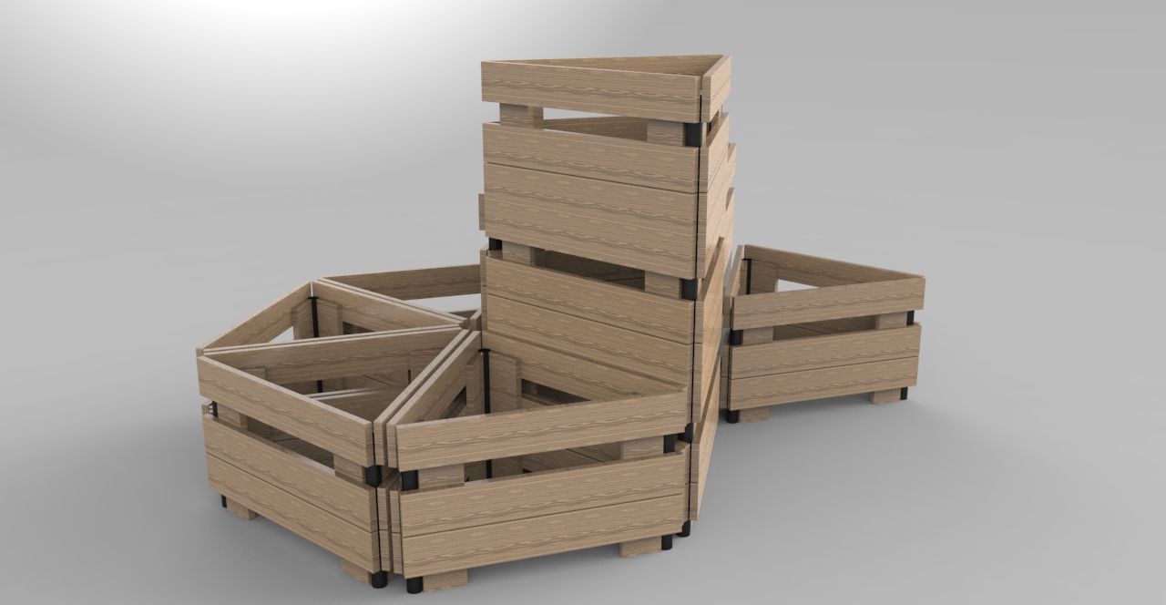 Modular Triangle Event Planter : 7 Steps (with Pictures) - Instructables