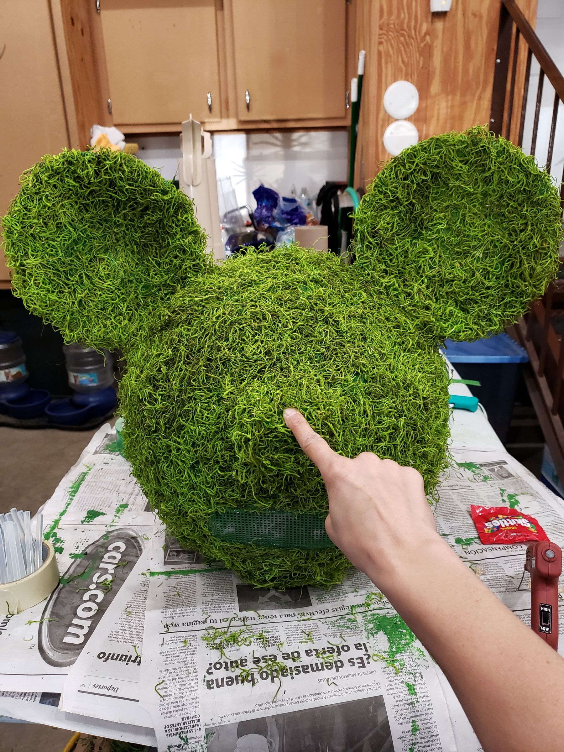 Mickey & Minnie Topiary : 3 Steps (with Pictures) - Instructables