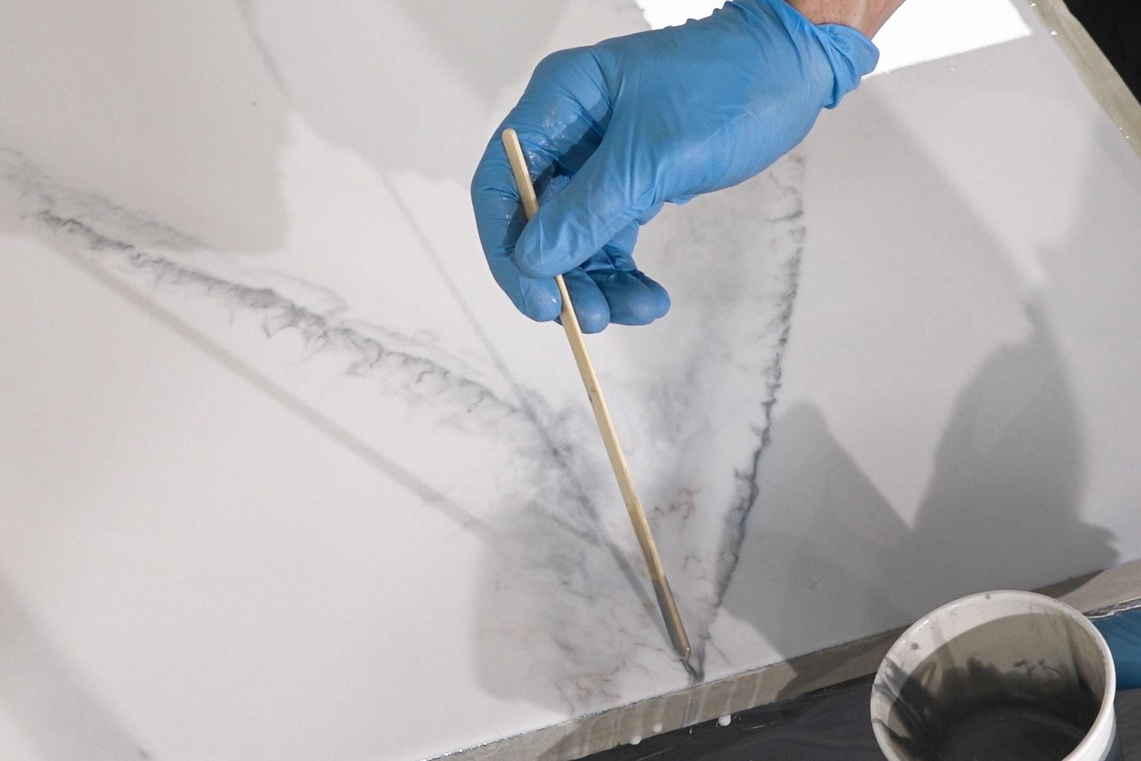 DIY Resin Countertops Using Clear Epoxy Coating Resin and Pigments : 11 ...