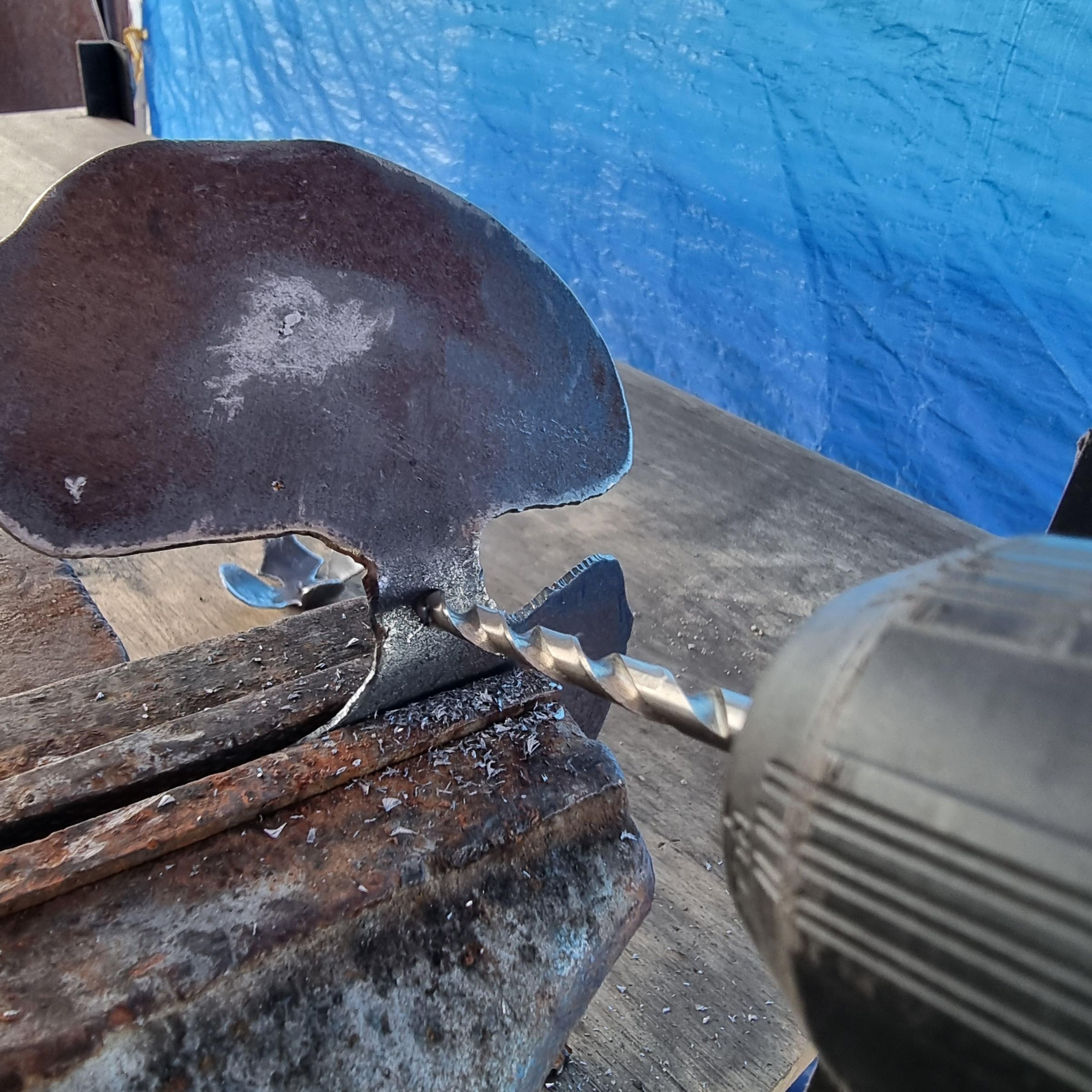 Orchid Made From Sheet Metal - Steel Garden Art Sculpture : 6 Steps ...