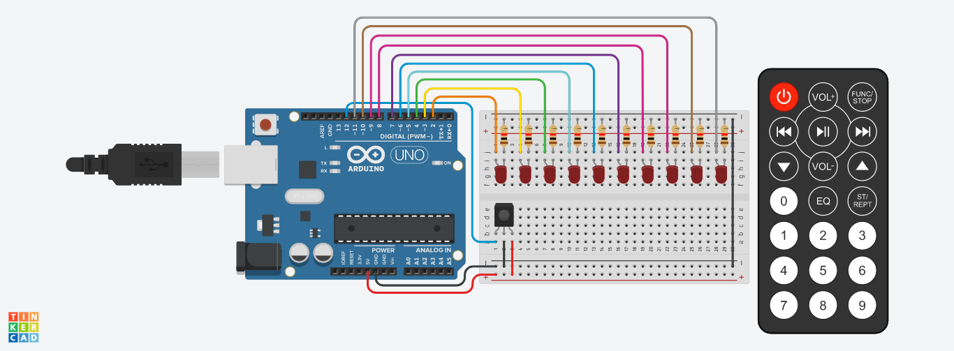 Remote Control Leds : 4 Steps - Instructables