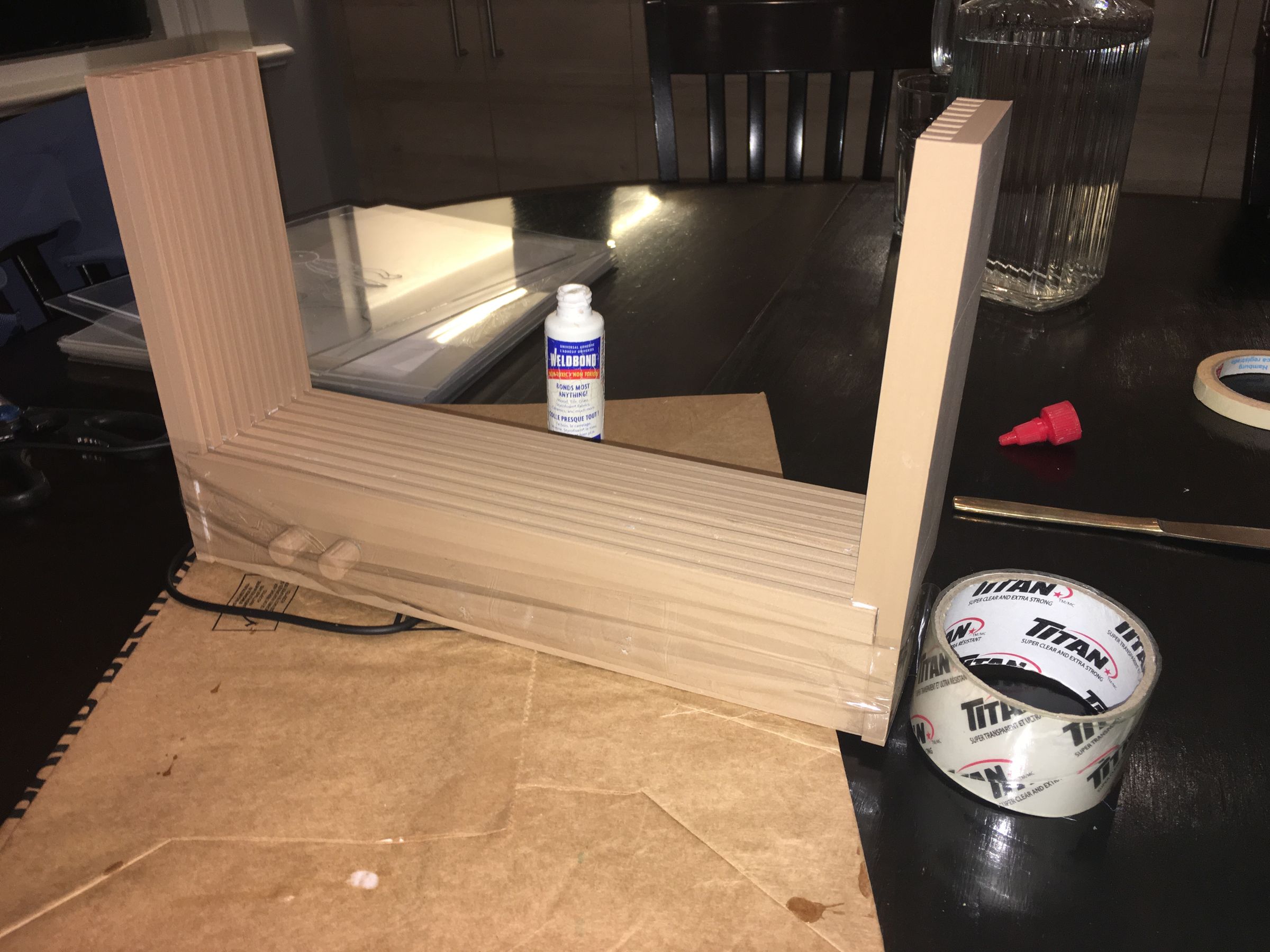 Engraved Plexiglass Animation Box With Arduino and 8 X 32 LED Neopixel Display : 5 Steps ...