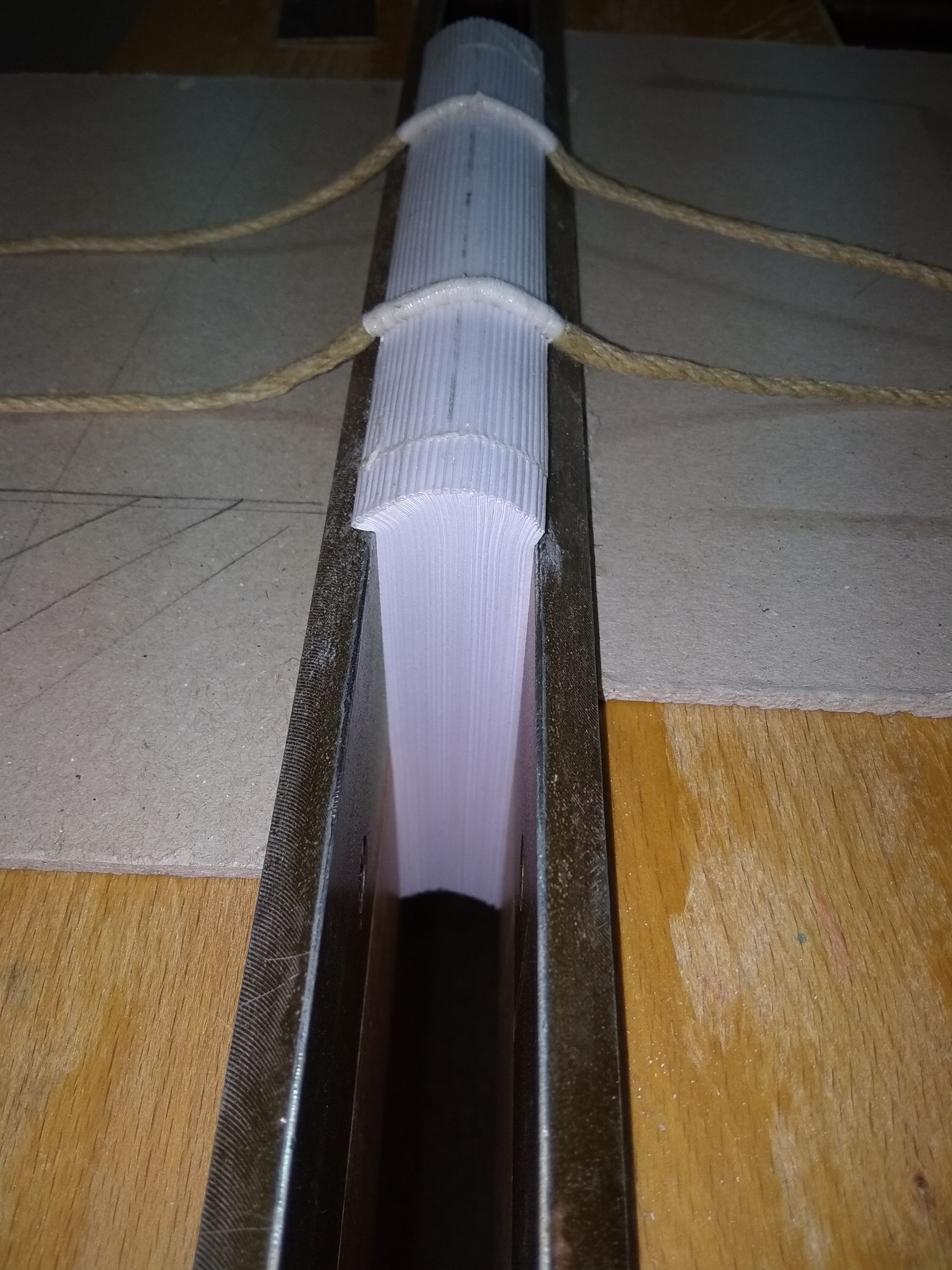 Three Quarter Bound Leather Bookbinding : 17 Steps (with Pictures ...