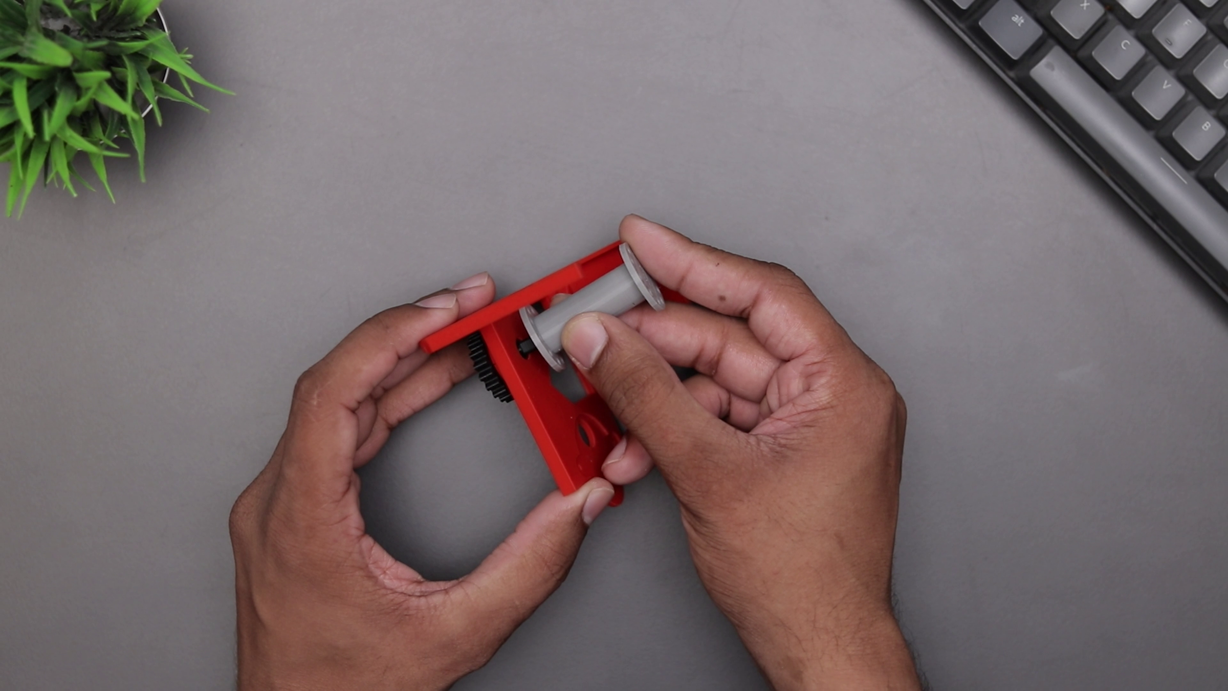 Making a Split Flat Display Clock - 3D Printed | Arduino : 16 Steps ...